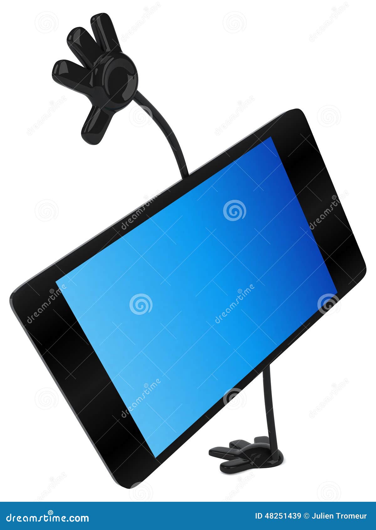 Fun tablet stock illustration. Illustration of table - 48251439