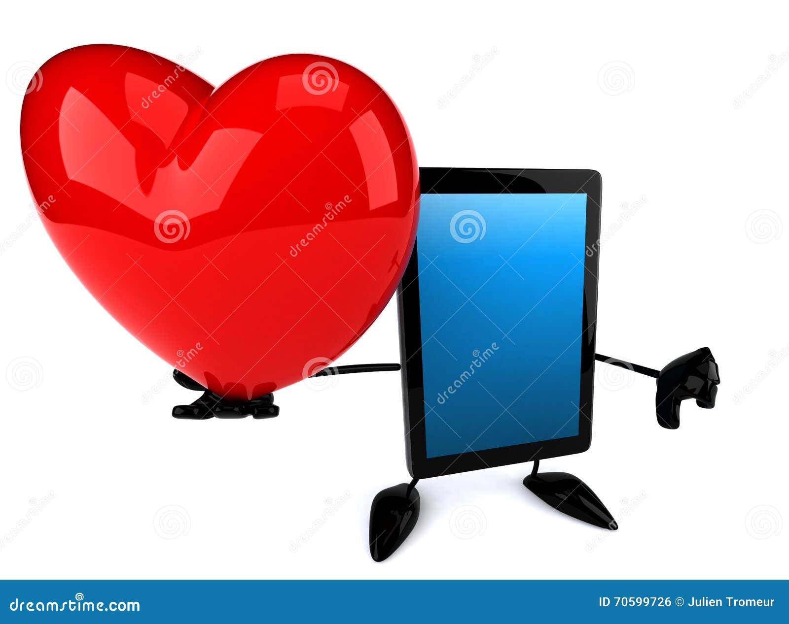 Fun tablet stock illustration. Illustration of portable - 70599726