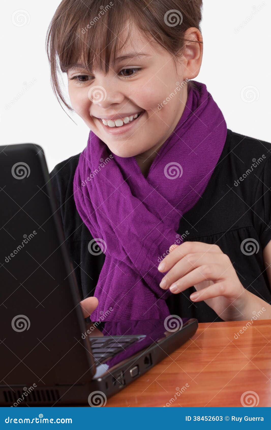 Fun Technology stock image. Image of laptop, casual, brown - 38452603
