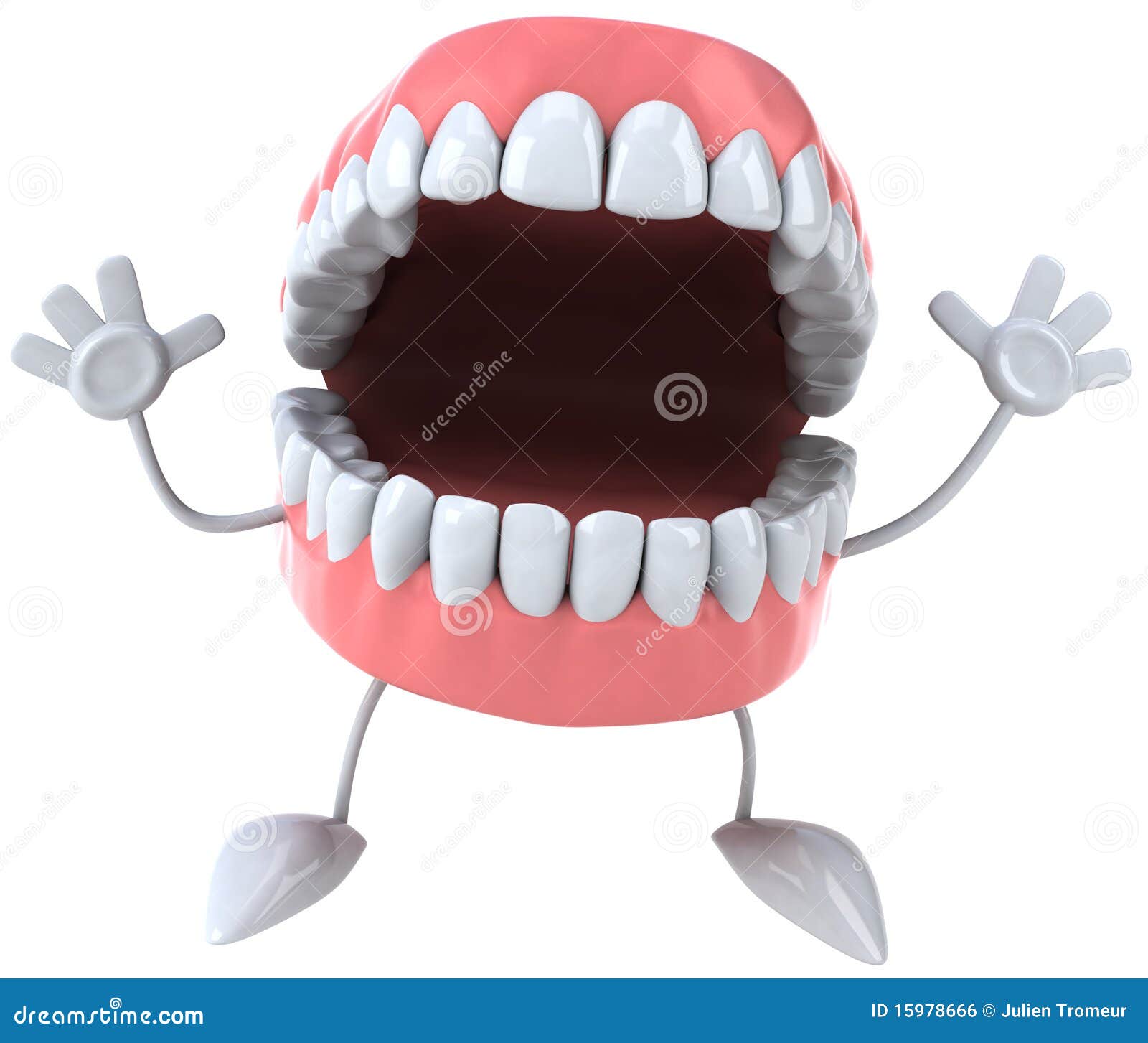 Fun teeth stock illustration. Illustration of comedy - 15978666