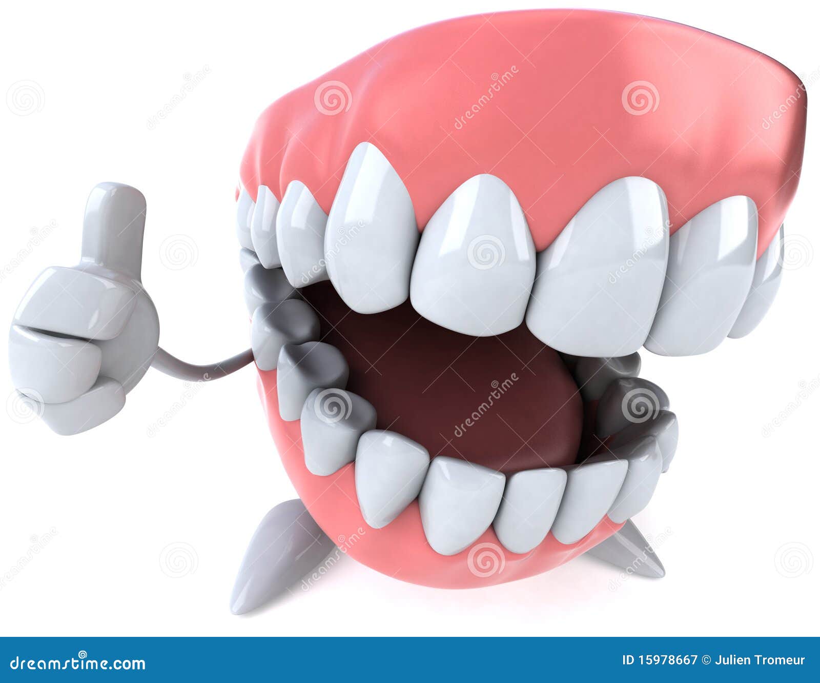 Fun teeth stock illustration. Illustration of hygiene - 15978667