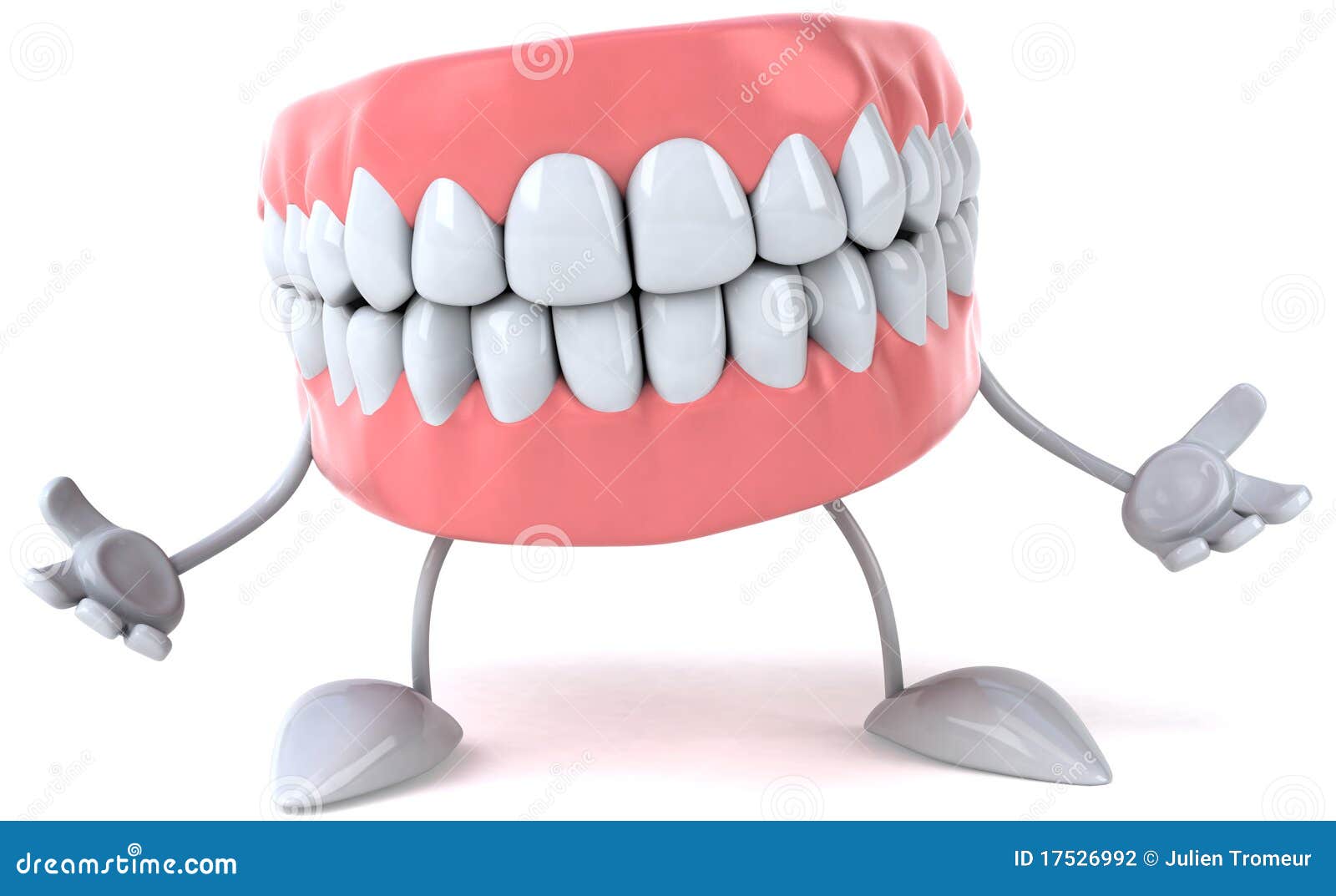 Fun teeth stock illustration. Illustration of joke, medicine - 17526992
