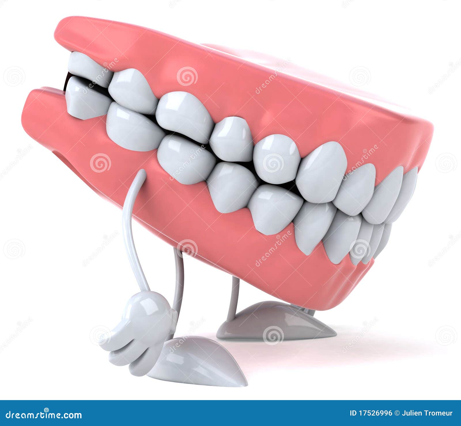 Fun teeth stock illustration. Illustration of concept - 17526996