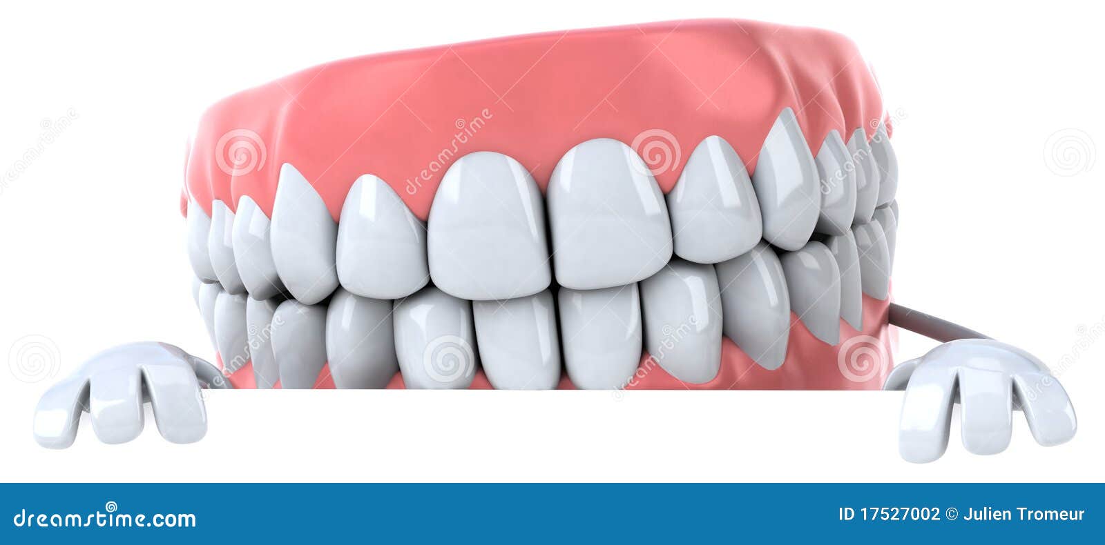 Fun teeth stock illustration. Illustration of concept - 17527002