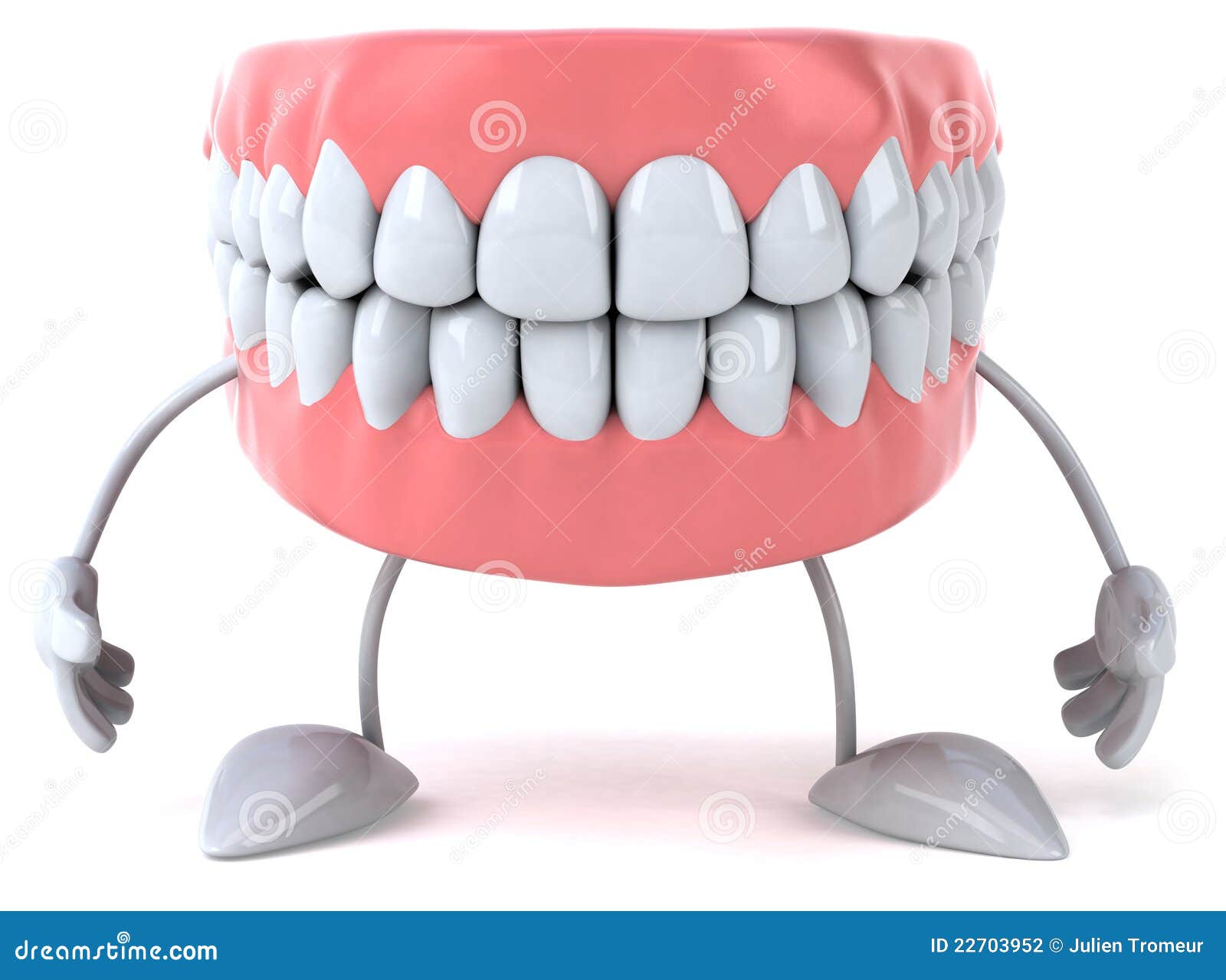 Fun teeth stock illustration. Illustration of medicine - 22703952