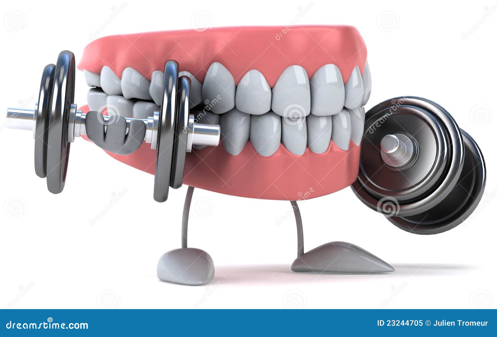 Fun teeth stock illustration. Illustration of human, dentist - 23244705