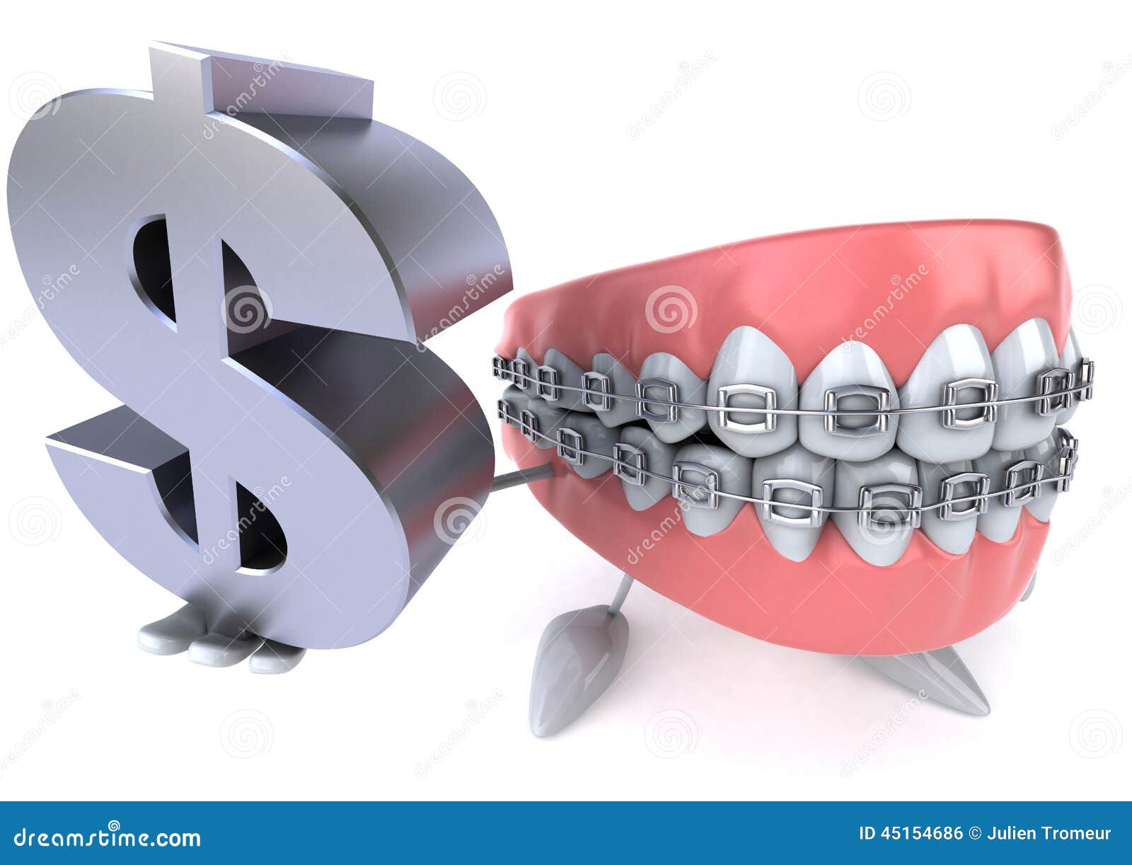 Fun teeth stock illustration. Illustration of smile, dentistry - 45154686