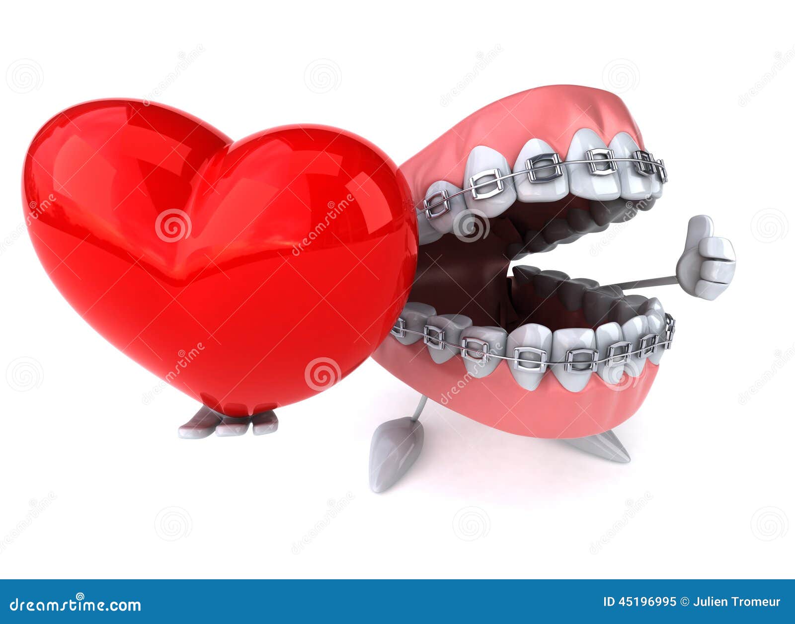 Fun teeth stock illustration. Illustration of clean, anatomy - 45196995