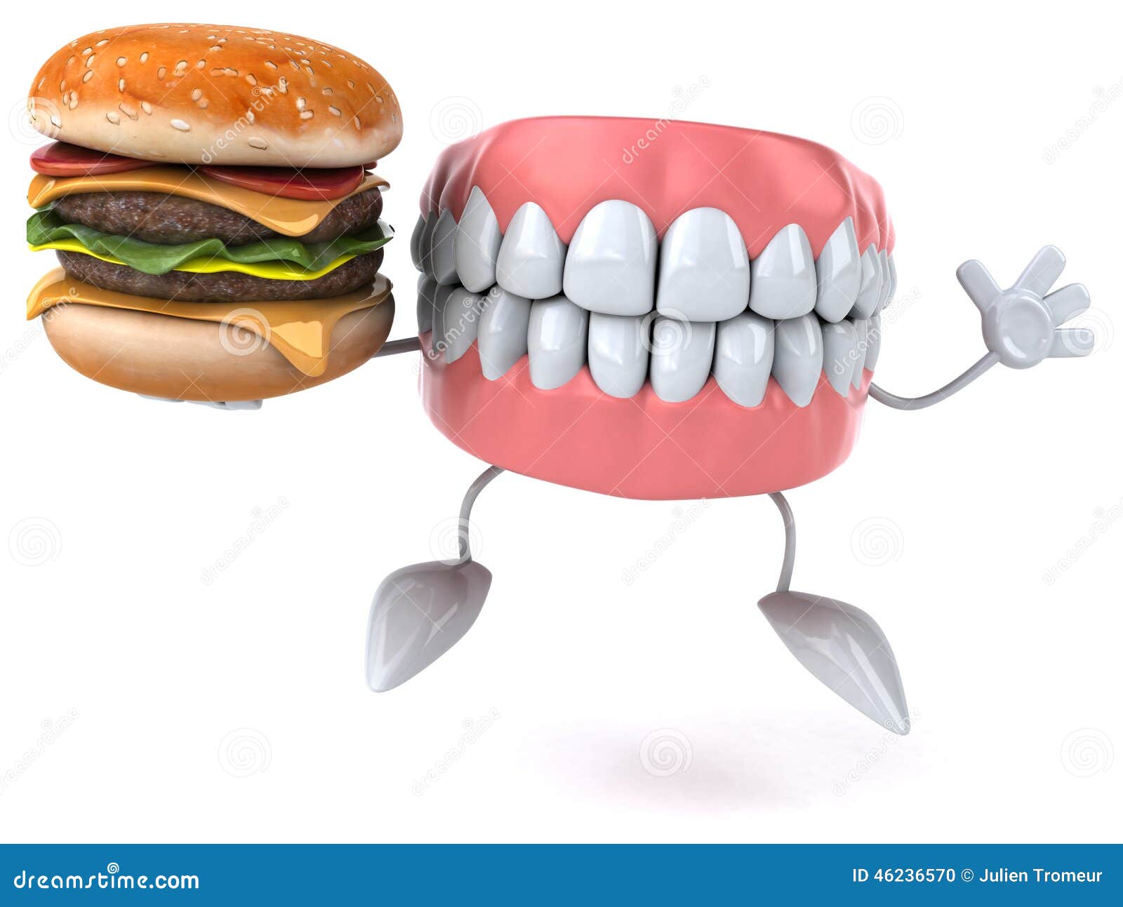 Fun teeth stock illustration. Illustration of isolated - 46236570