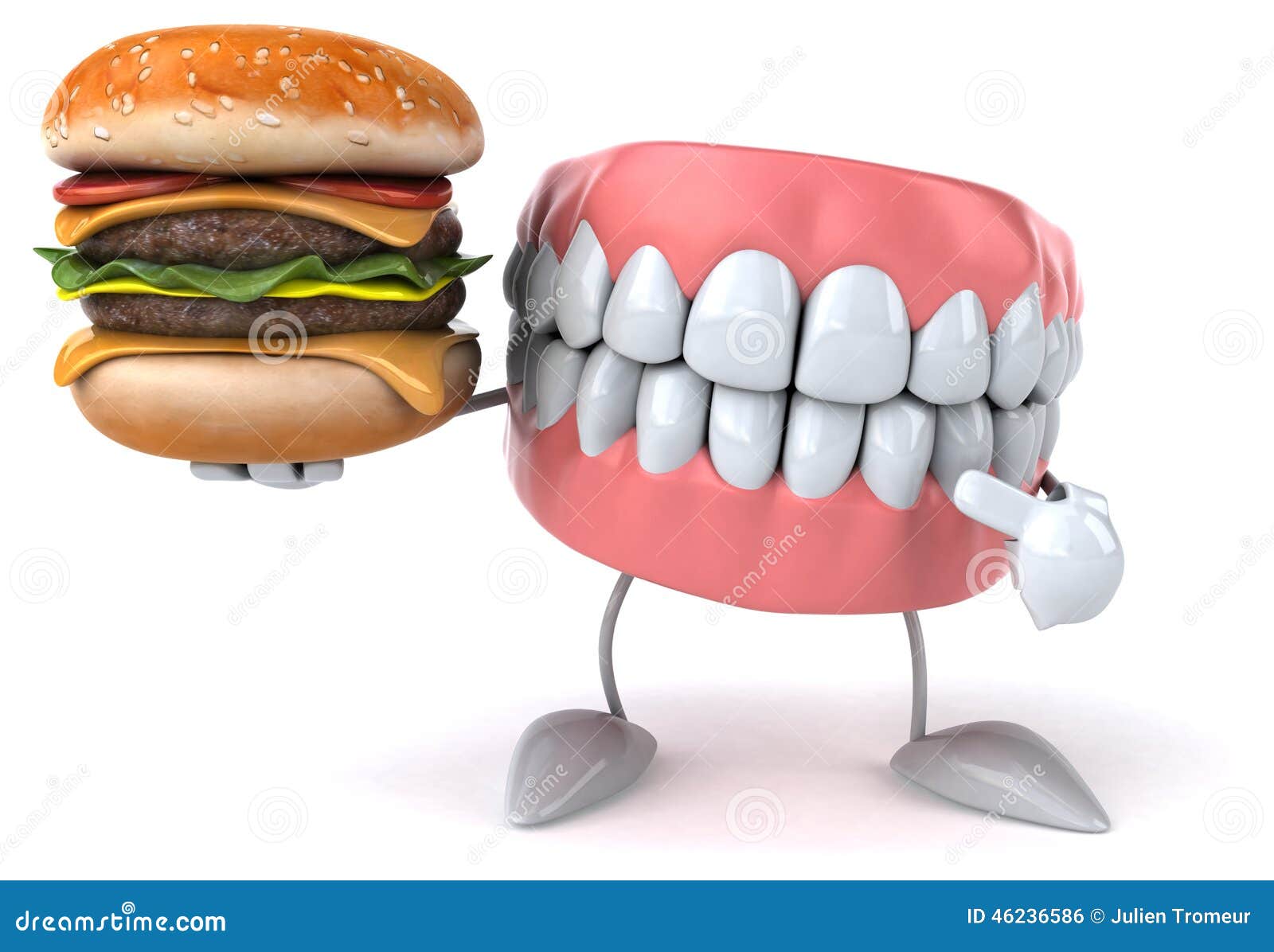 Fun teeth stock illustration. Illustration of health - 46236586