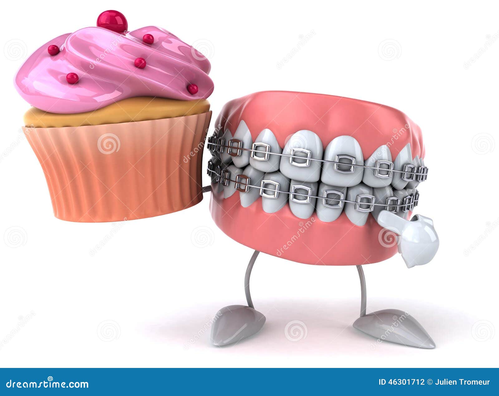 Fun teeth stock illustration. Illustration of talk, icon - 46301712