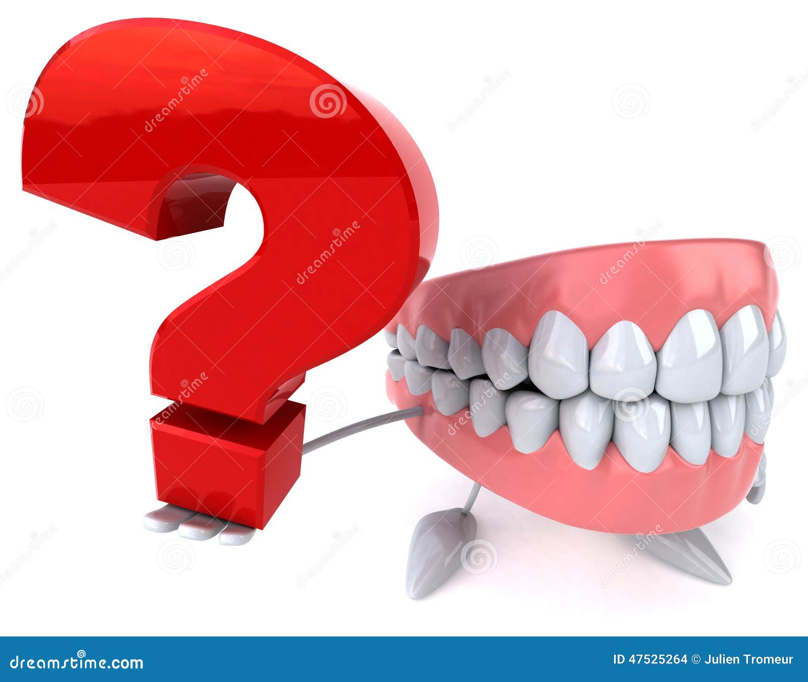 Fun teeth stock illustration. Illustration of laugh, healthy - 47525264