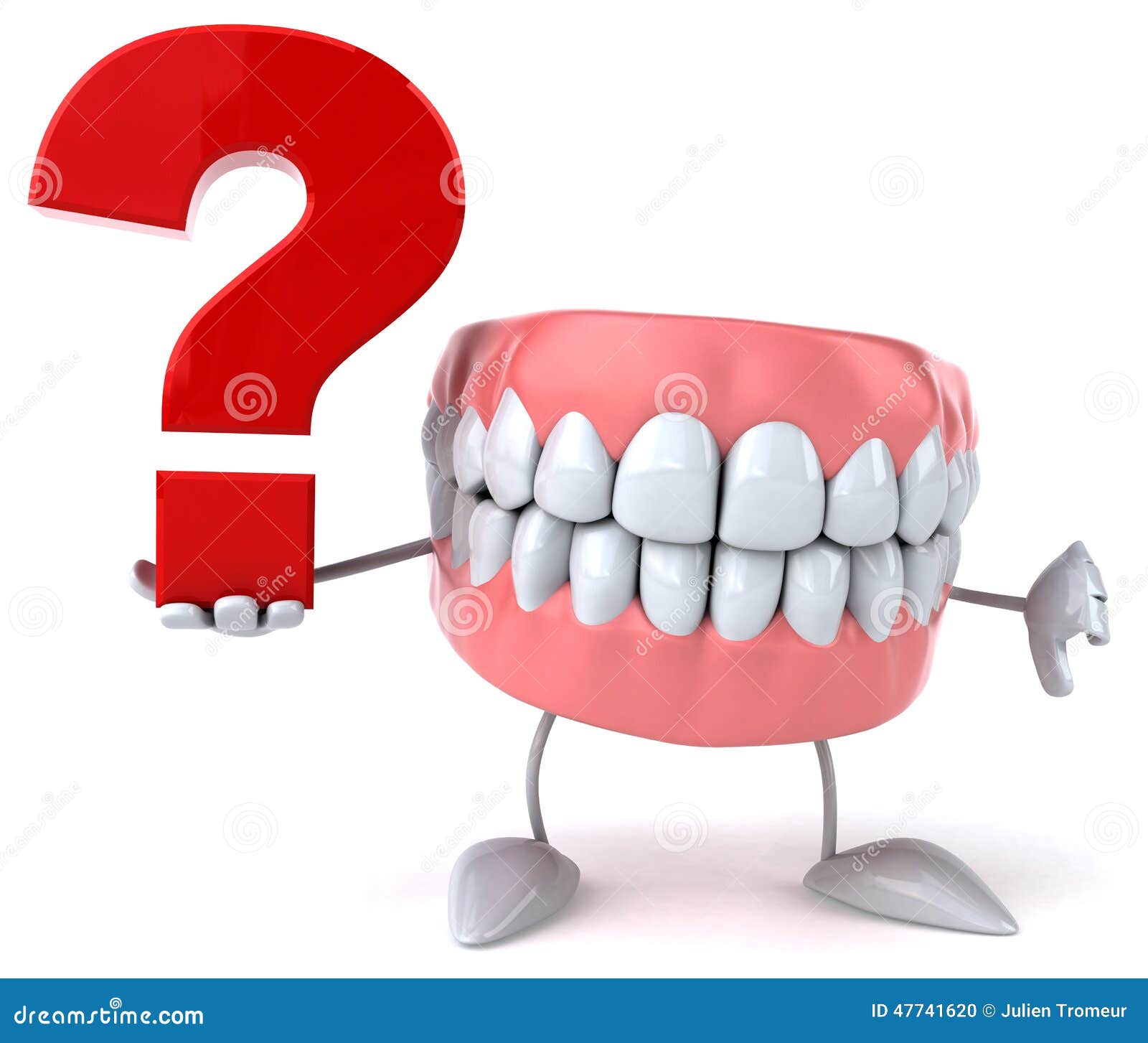 Fun teeth stock illustration. Illustration of care, health - 47741620