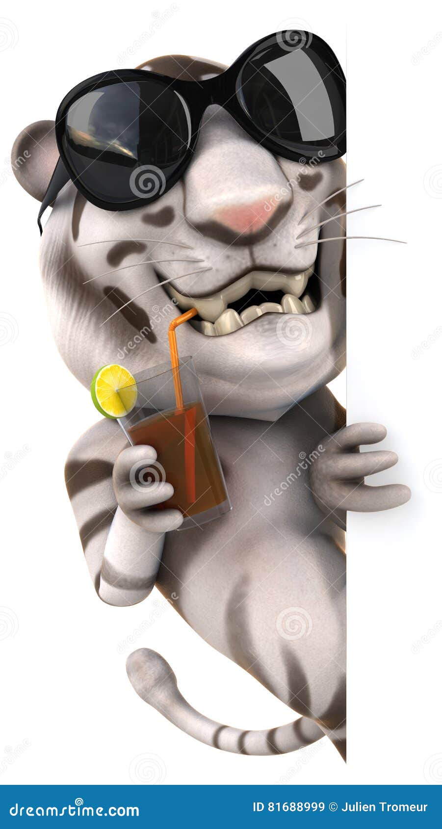 Fun tiger stock illustration. Illustration of angry, closeup - 81688999