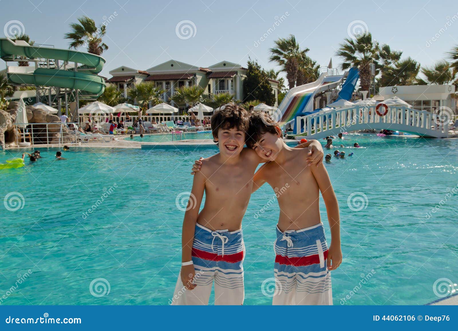 Fun Time in Waterpark editorial photo. Image of travel - 44062106