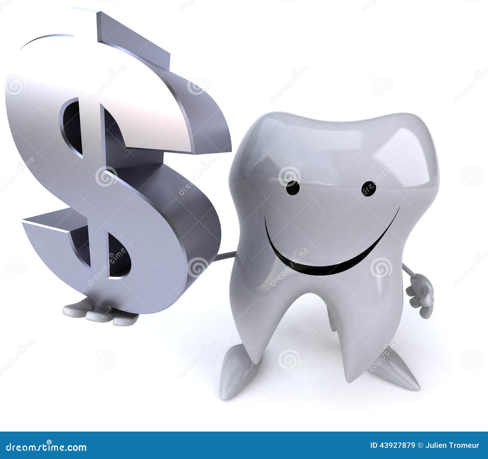 Fun tooth stock illustration. Illustration of mouth, dent - 43927879