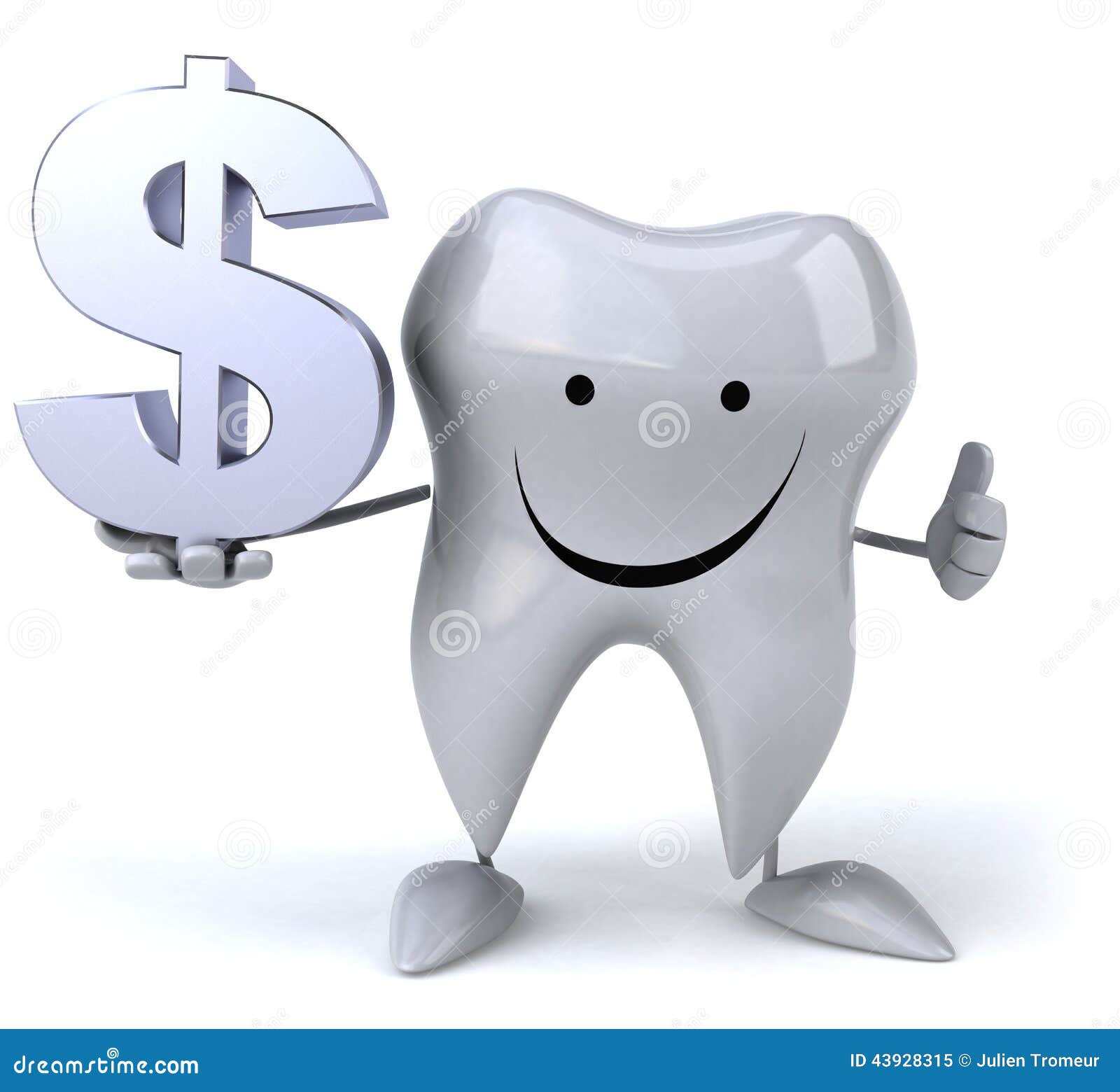 Fun tooth stock illustration. Illustration of dental - 43928315
