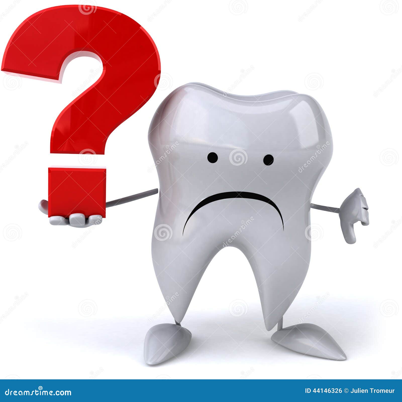 Fun tooth stock illustration. Illustration of health - 44146326