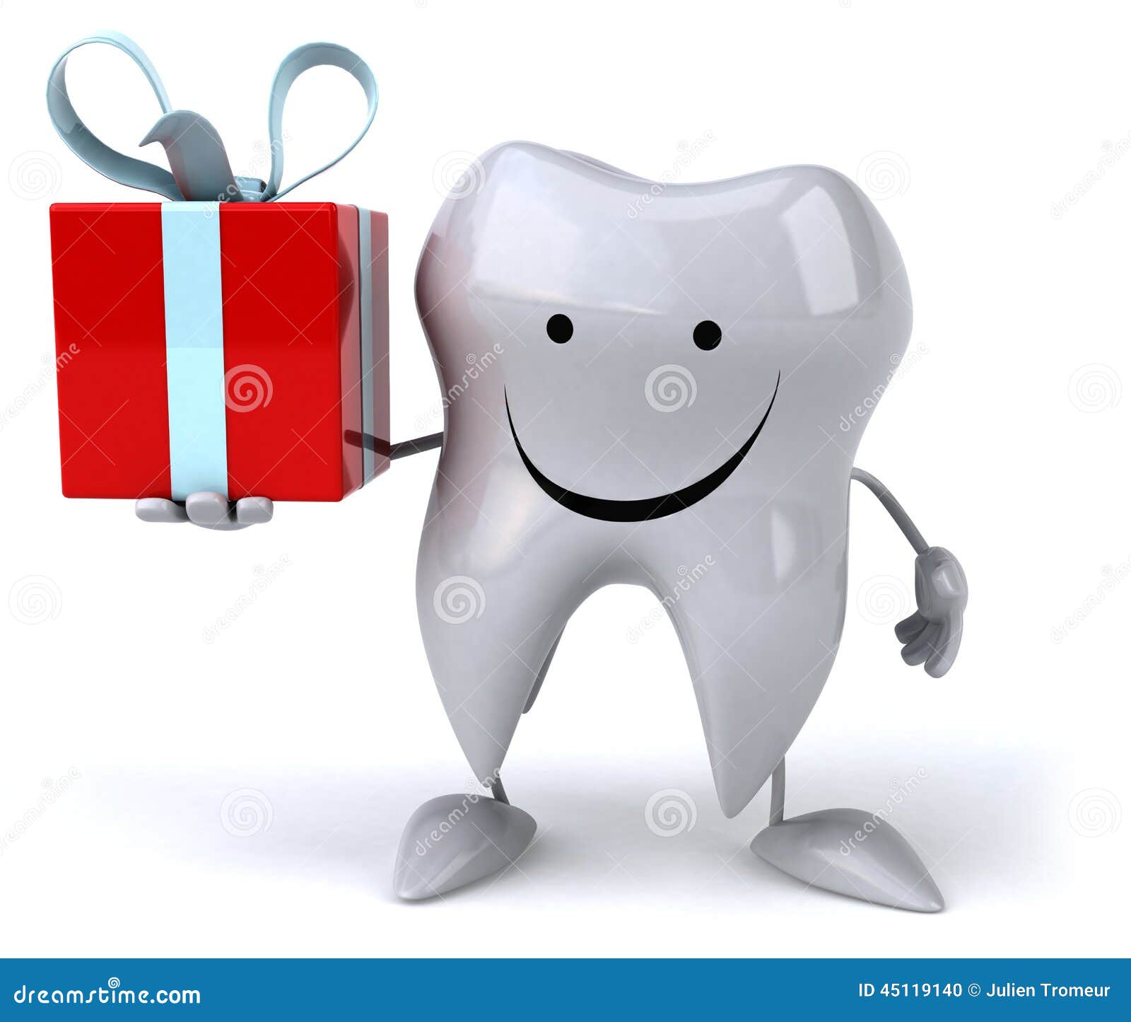 Fun tooth stock illustration. Illustration of dental - 45119140