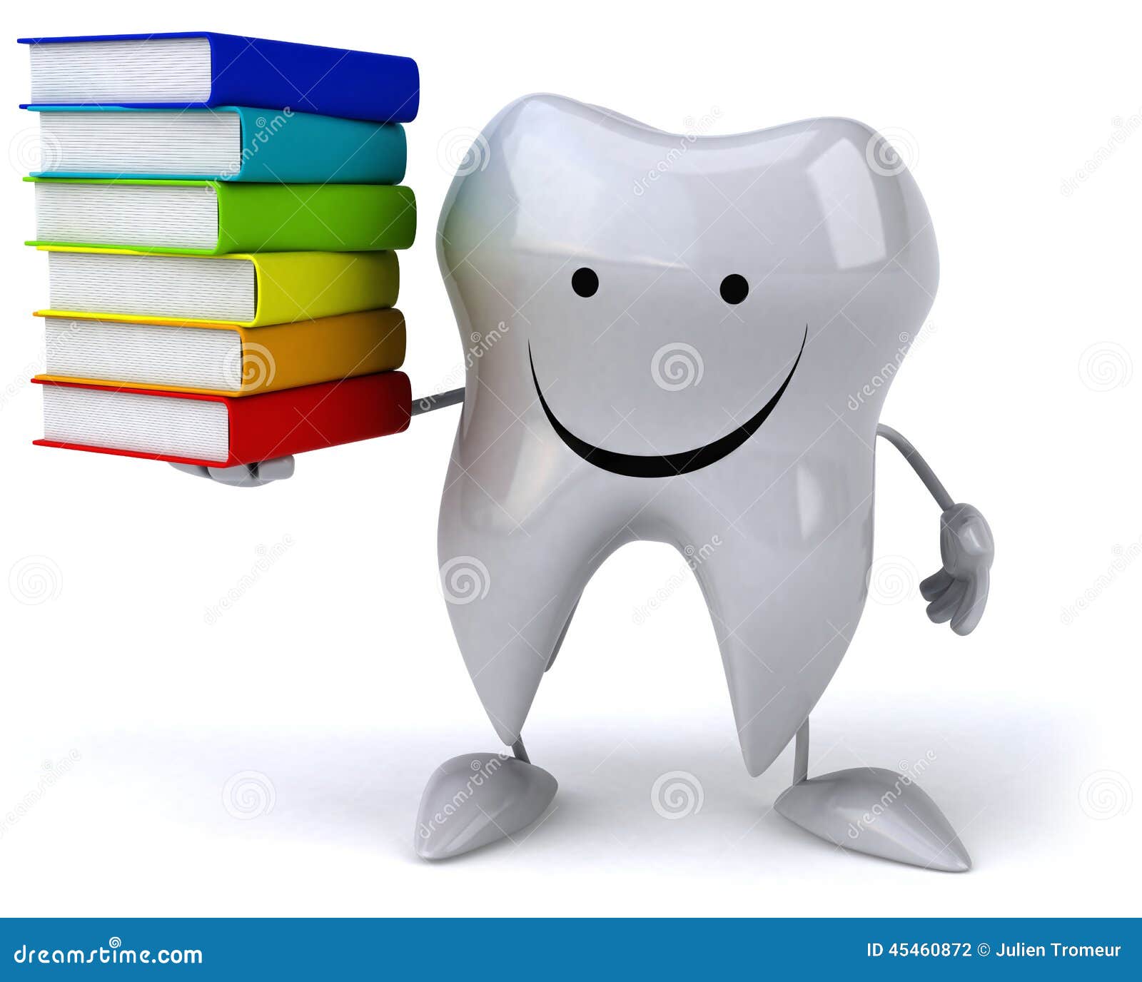Fun tooth stock illustration. Illustration of care, wisdom - 45460872