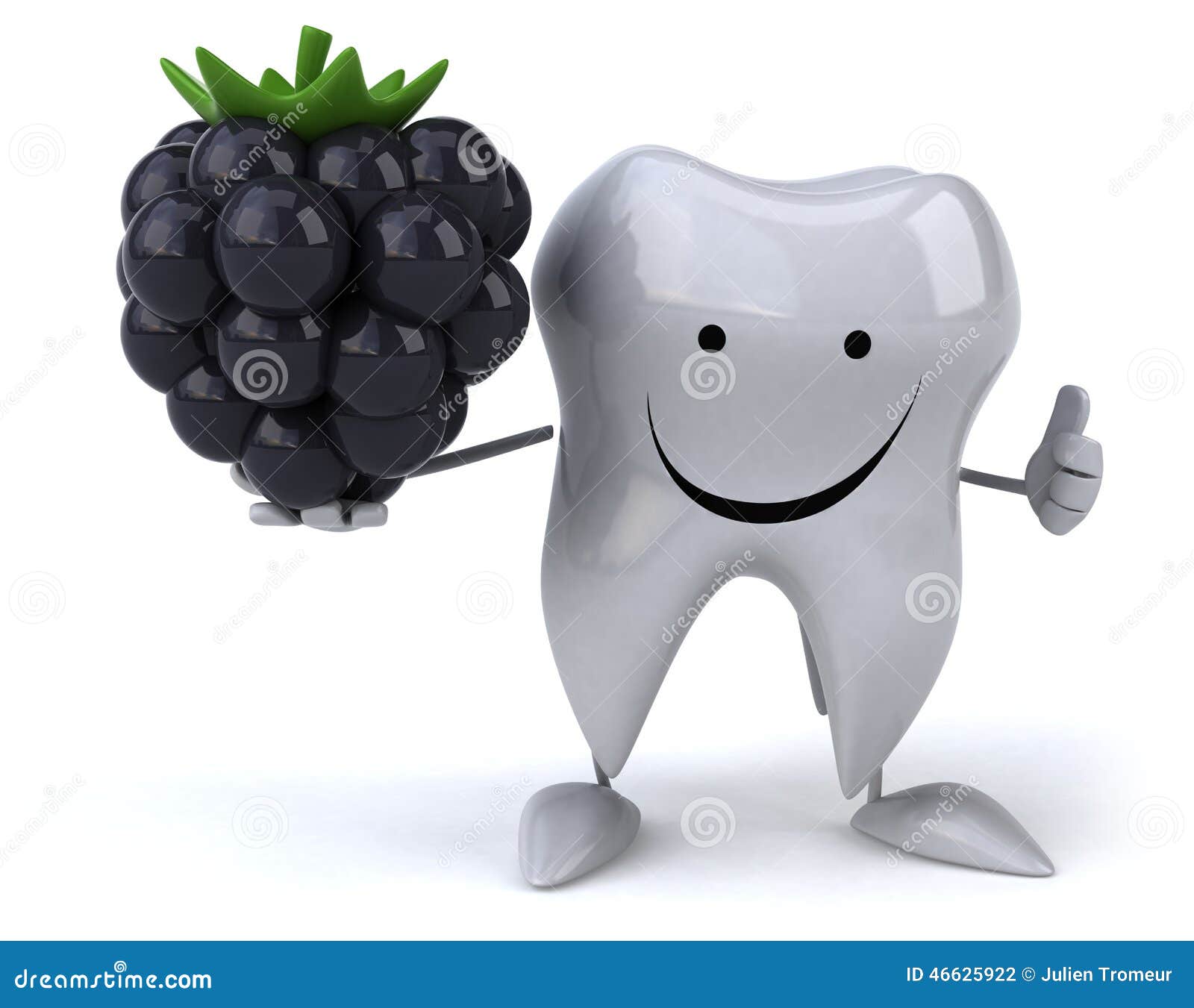 Fun tooth stock illustration. Illustration of cavity - 46625922