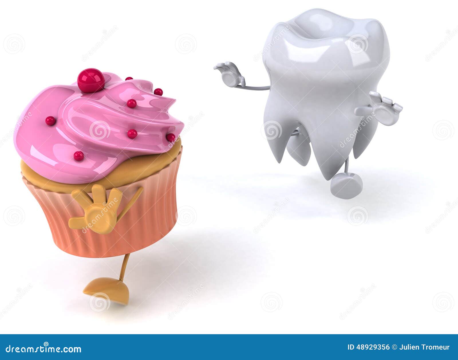 Fun tooth stock illustration. Illustration of tooth, wisdom - 48929356