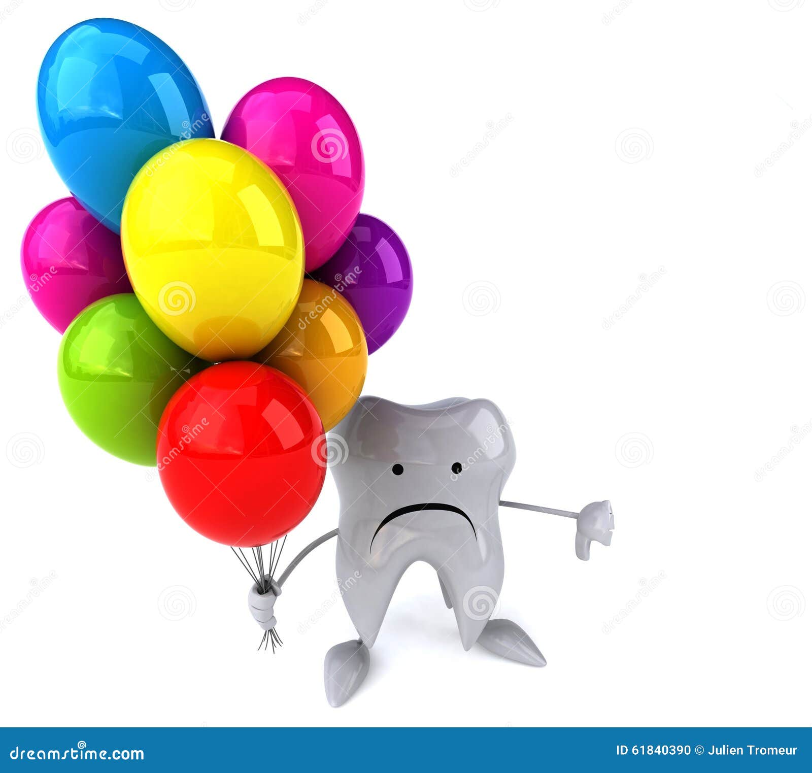 Fun tooth stock illustration. Illustration of mouth, molar - 61840390