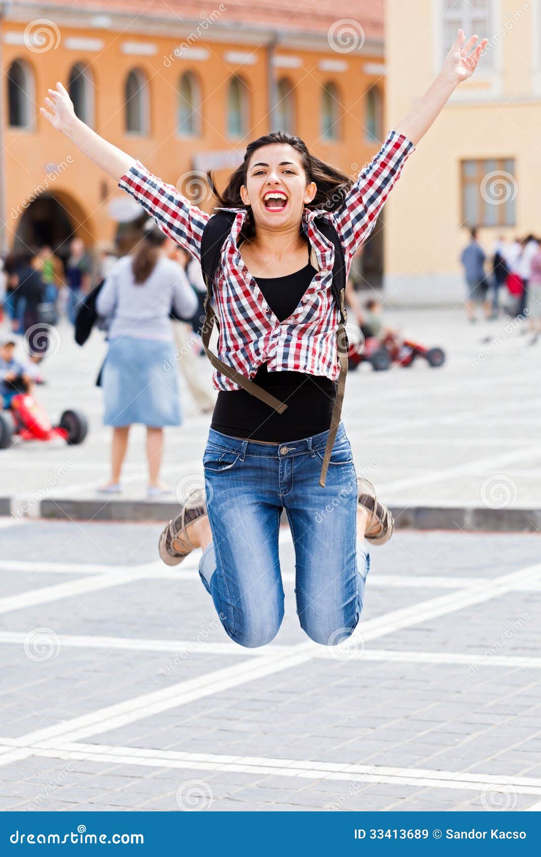 Fun while Traveling stock image. Image of hold, holiday - 33413689