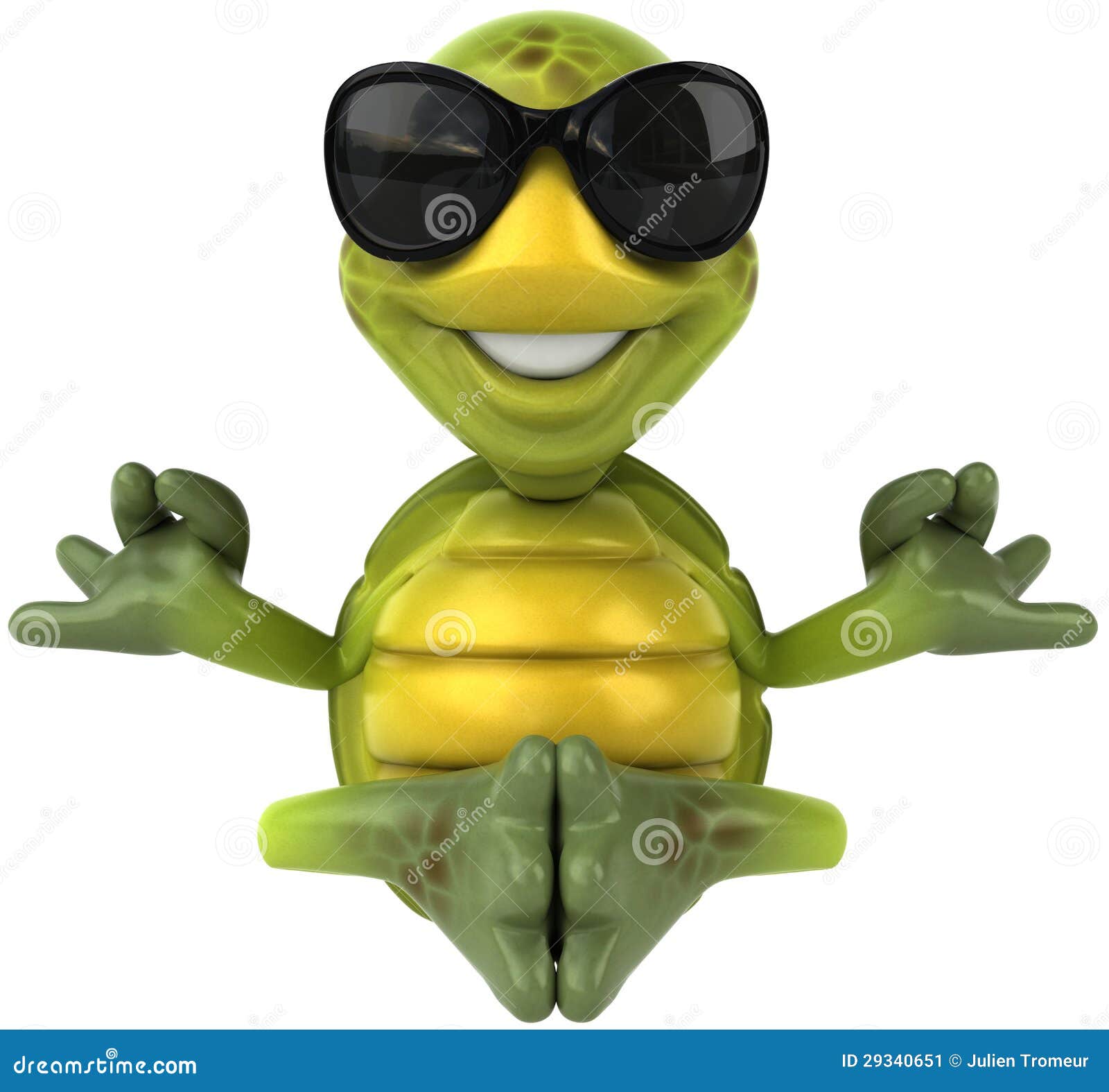 Fun turtle stock illustration. Illustration of amphibian - 29340651