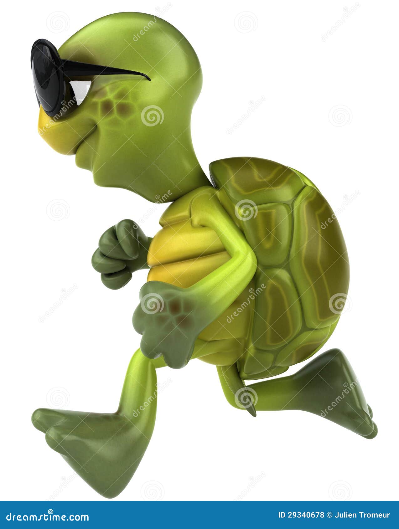 Fun turtle stock illustration. Illustration of cute, shell - 29340678