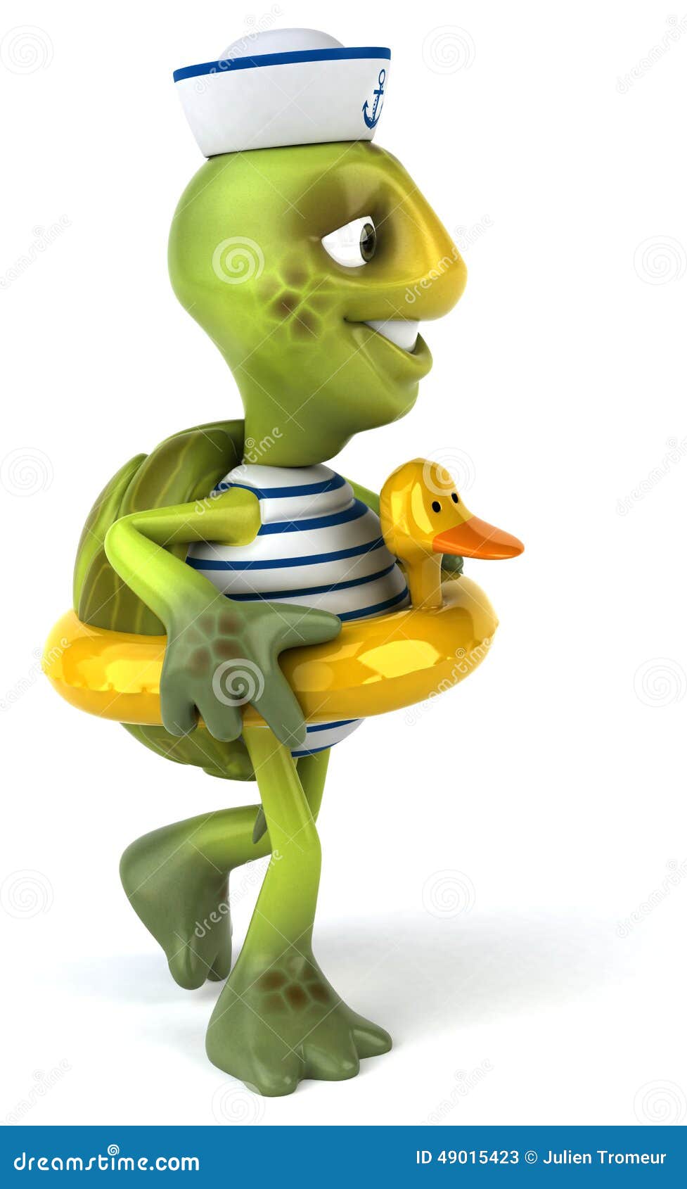 Fun turtle stock illustration. Illustration of cartoon - 49015423