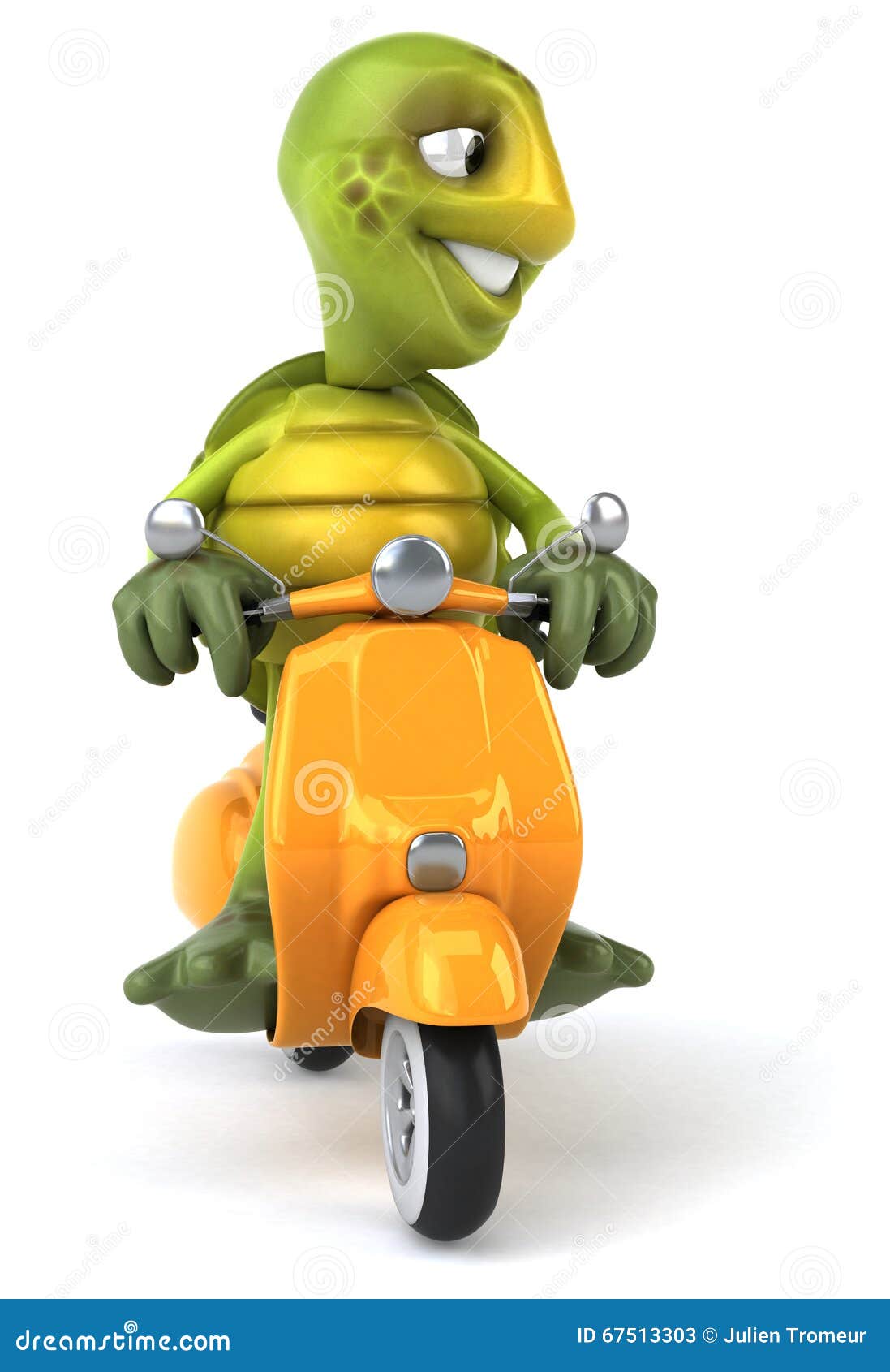 Fun turtle stock illustration. Illustration of tortoise - 67513303
