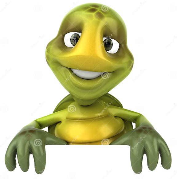 Fun turtle stock illustration. Illustration of animal - 7819868