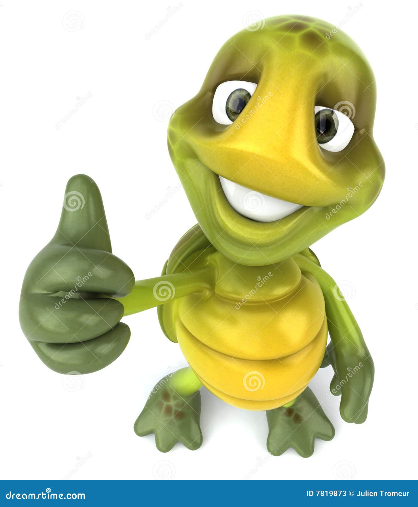 Fun turtle stock illustration. Illustration of patience - 7819873