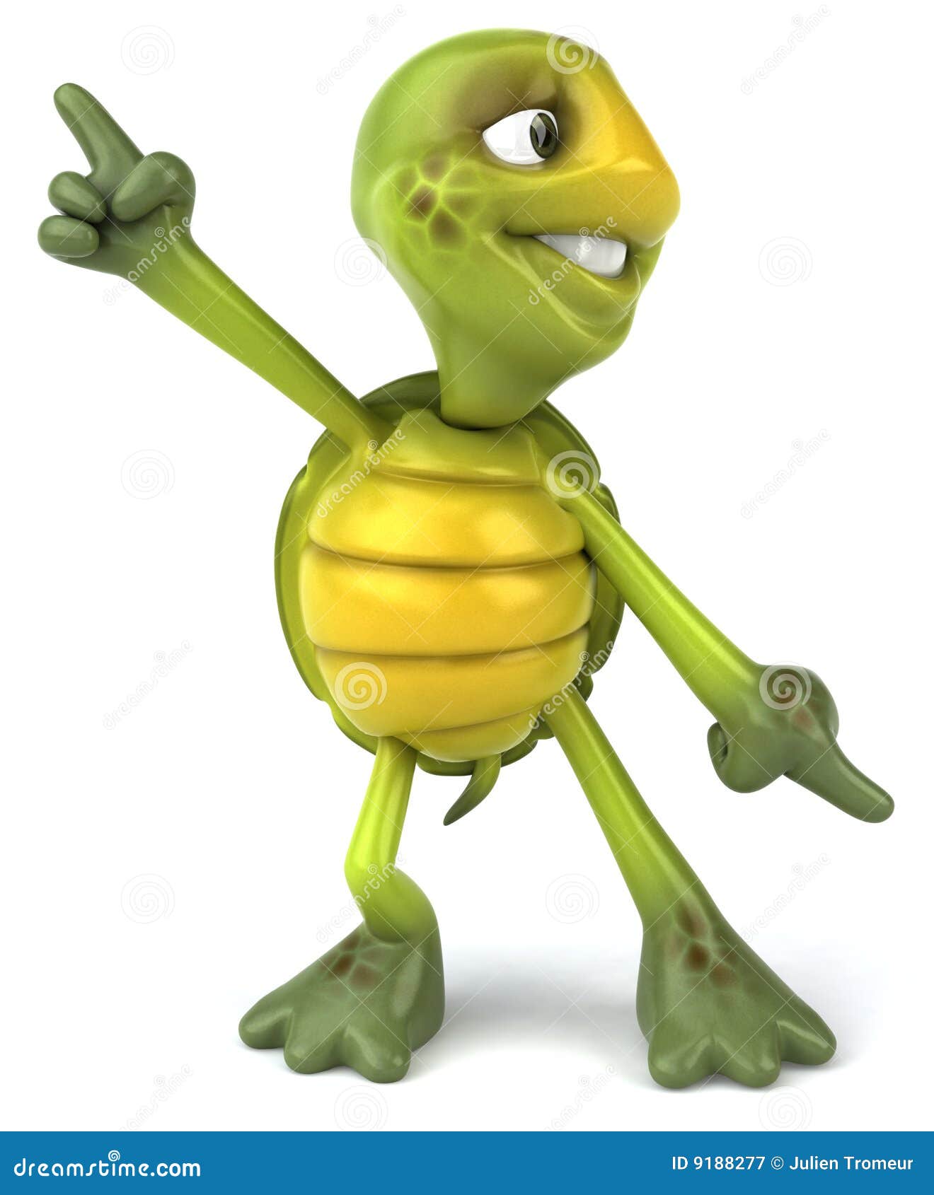 Fun Turtle Dancing Royalty Free Stock Photography - Image: 9188277