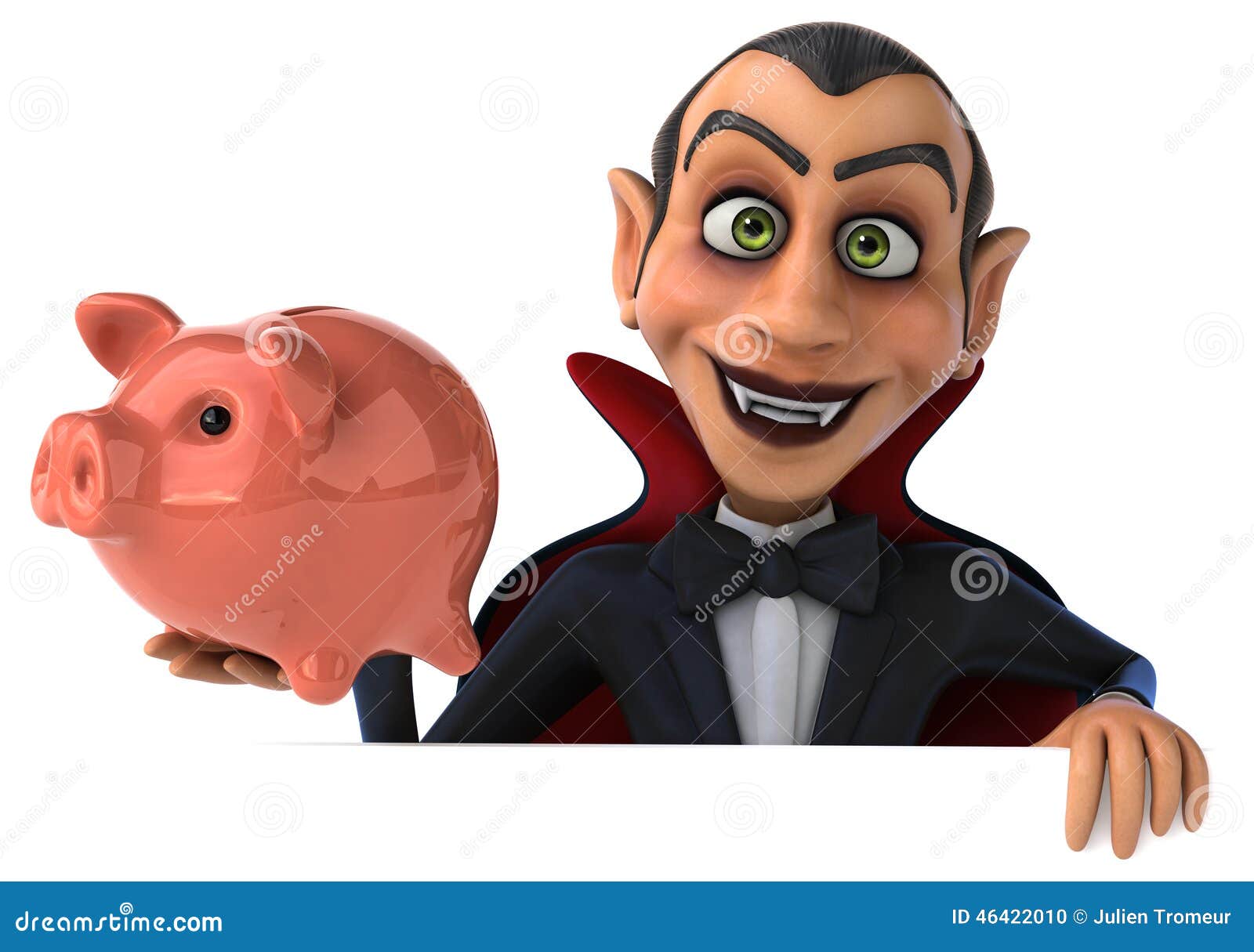 Fun vampire stock illustration. Illustration of bank - 46422010