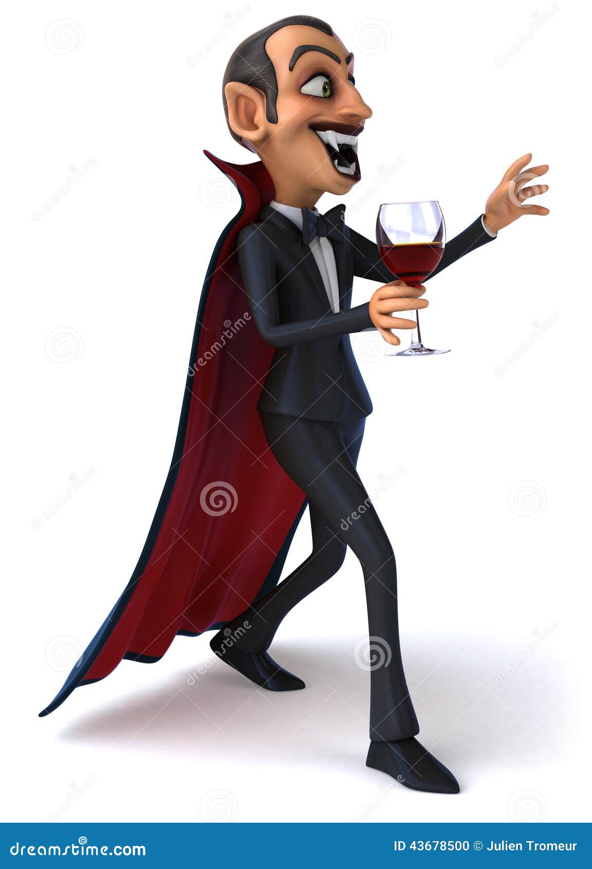 Fun vampire stock illustration. Illustration of terror - 43678500