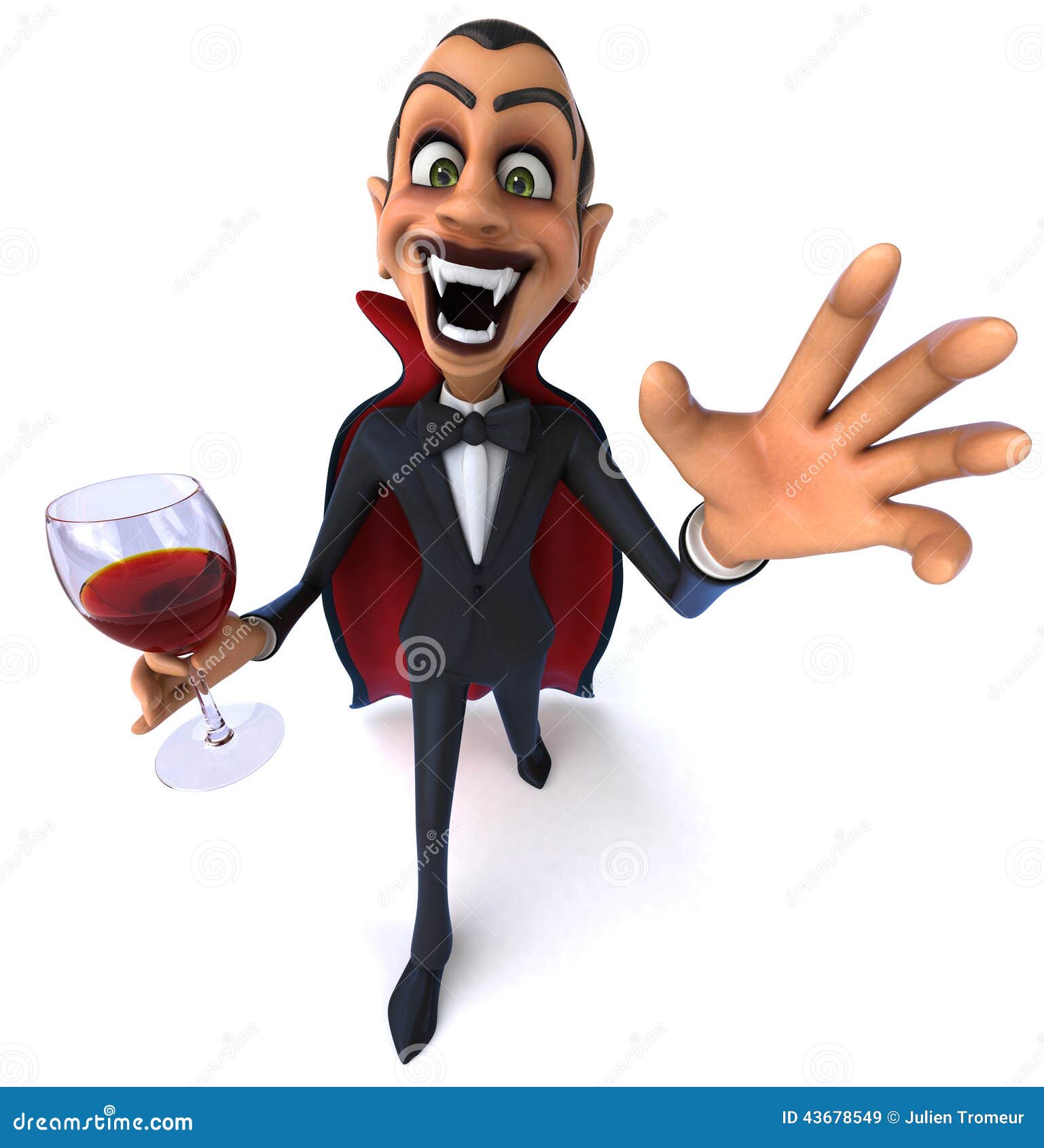 Fun vampire stock illustration. Illustration of design - 43678549