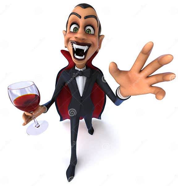 Fun vampire stock illustration. Illustration of design - 43678549