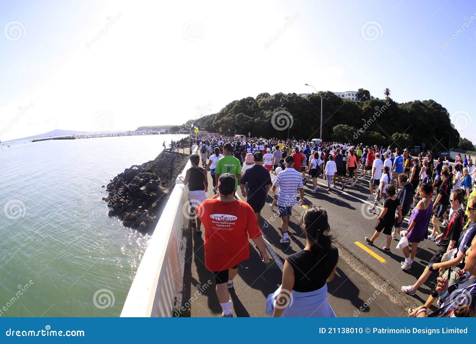 Fun walk participants editorial image. Image of harbor - 21138010