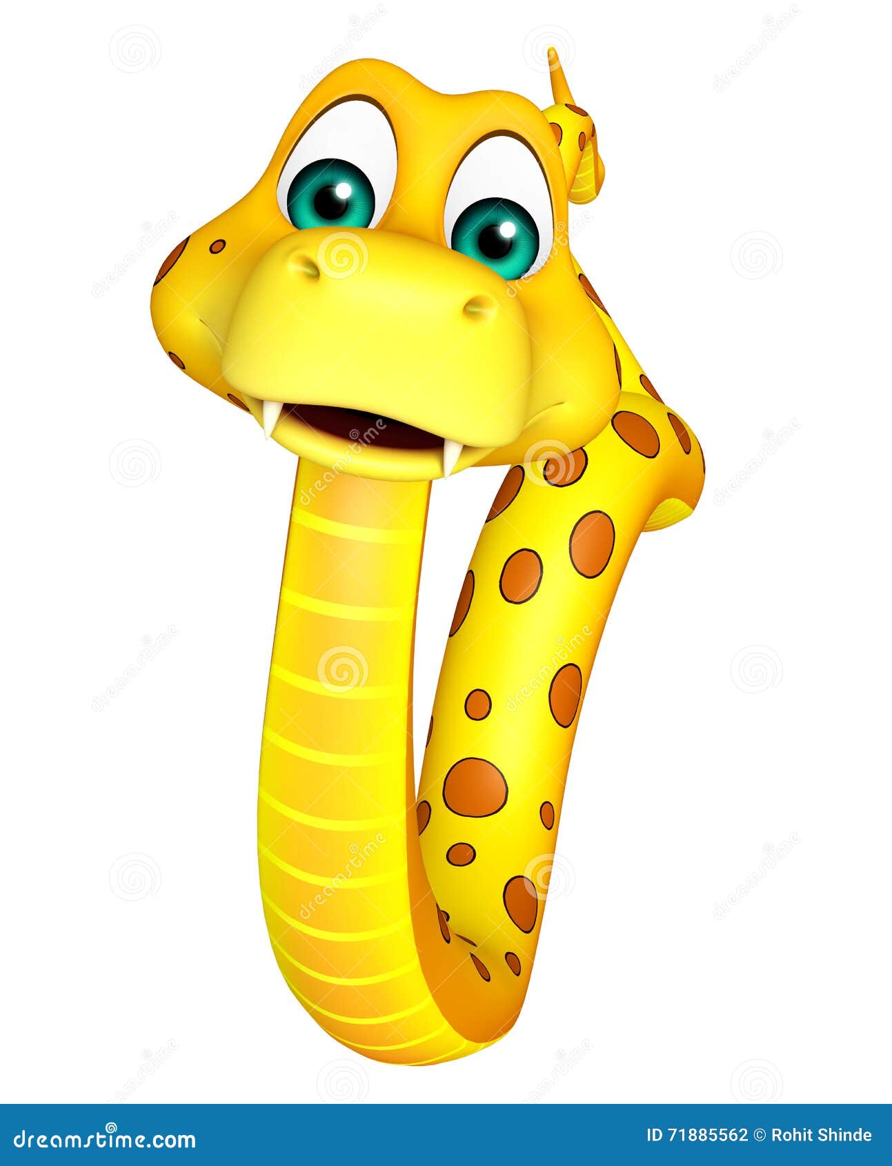 Fun Walk Snake Cartoon Character Stock Illustration - Illustration of ...