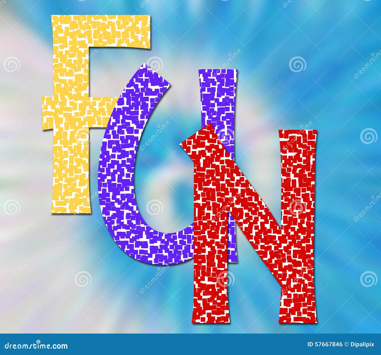 FUN stock illustration. Illustration of note, headline - 57667846