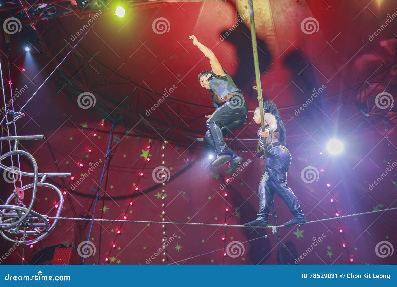 The fun Zyair Circus show editorial photo. Image of activity - 78529031