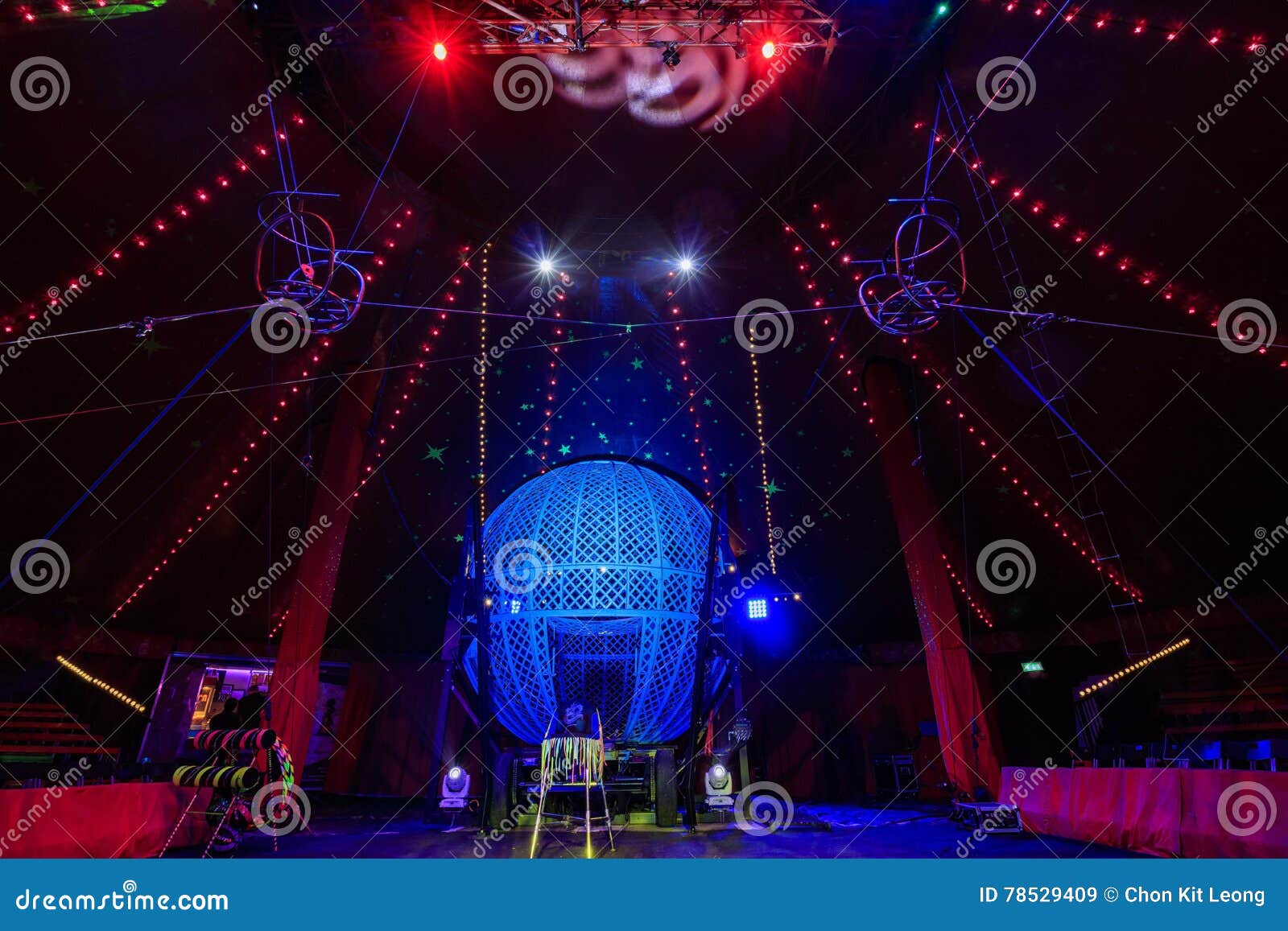 The fun Zyair Circus show editorial stock image. Image of europe - 78529409