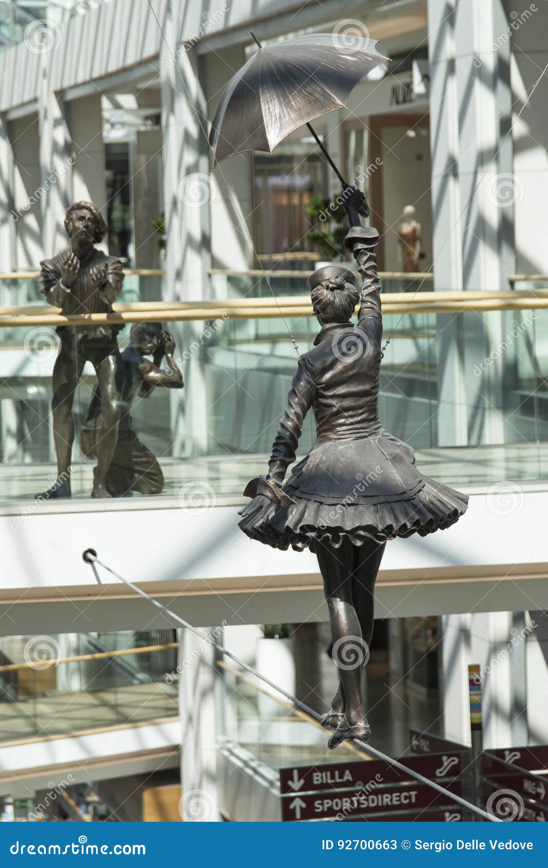 The Funambulist editorial stock photo. Image of ropewalker - 92700663