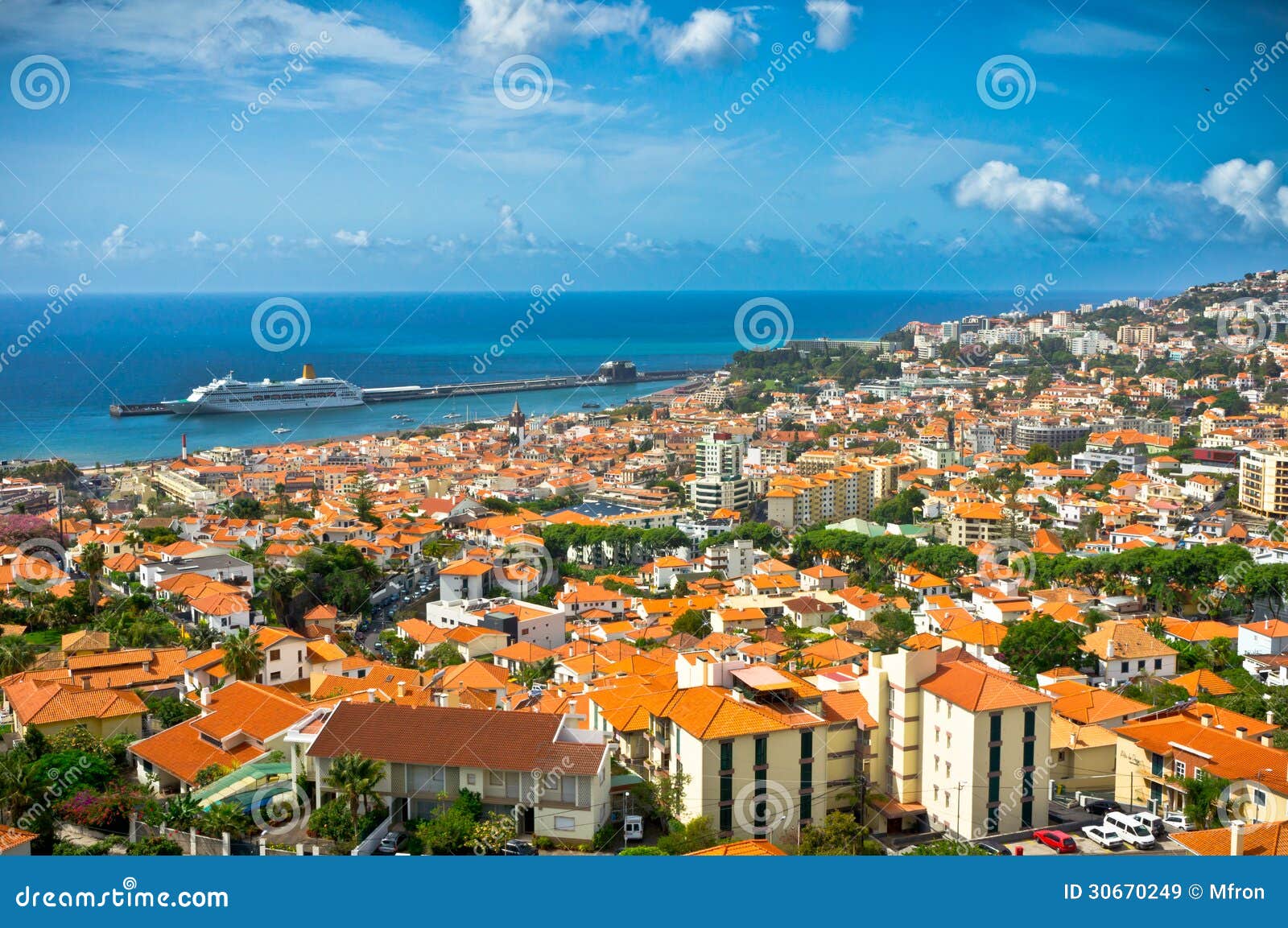 Funchal, Madeira-Insel, Portugal Stockbild - Bild von holz, europäisch ...