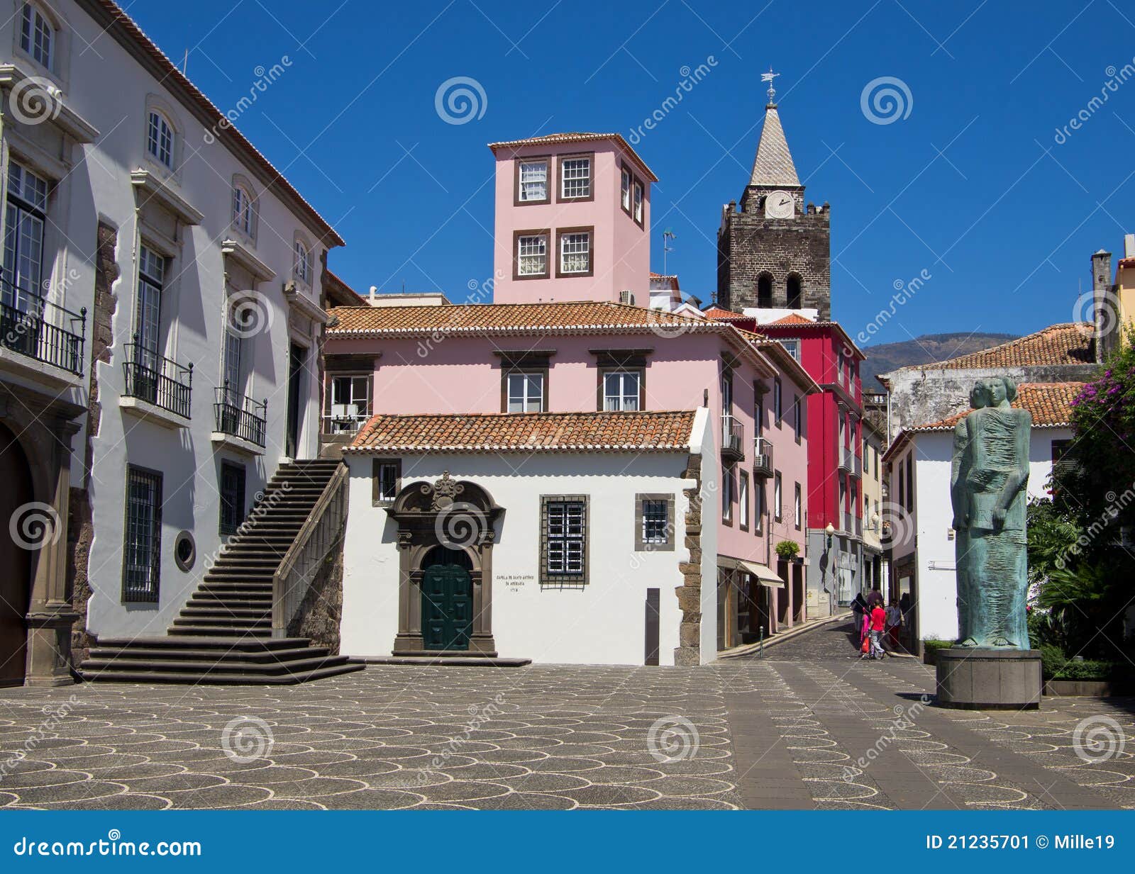 Funchal Town Centre - Madeira Editorial Photo - Image of assembly ...
