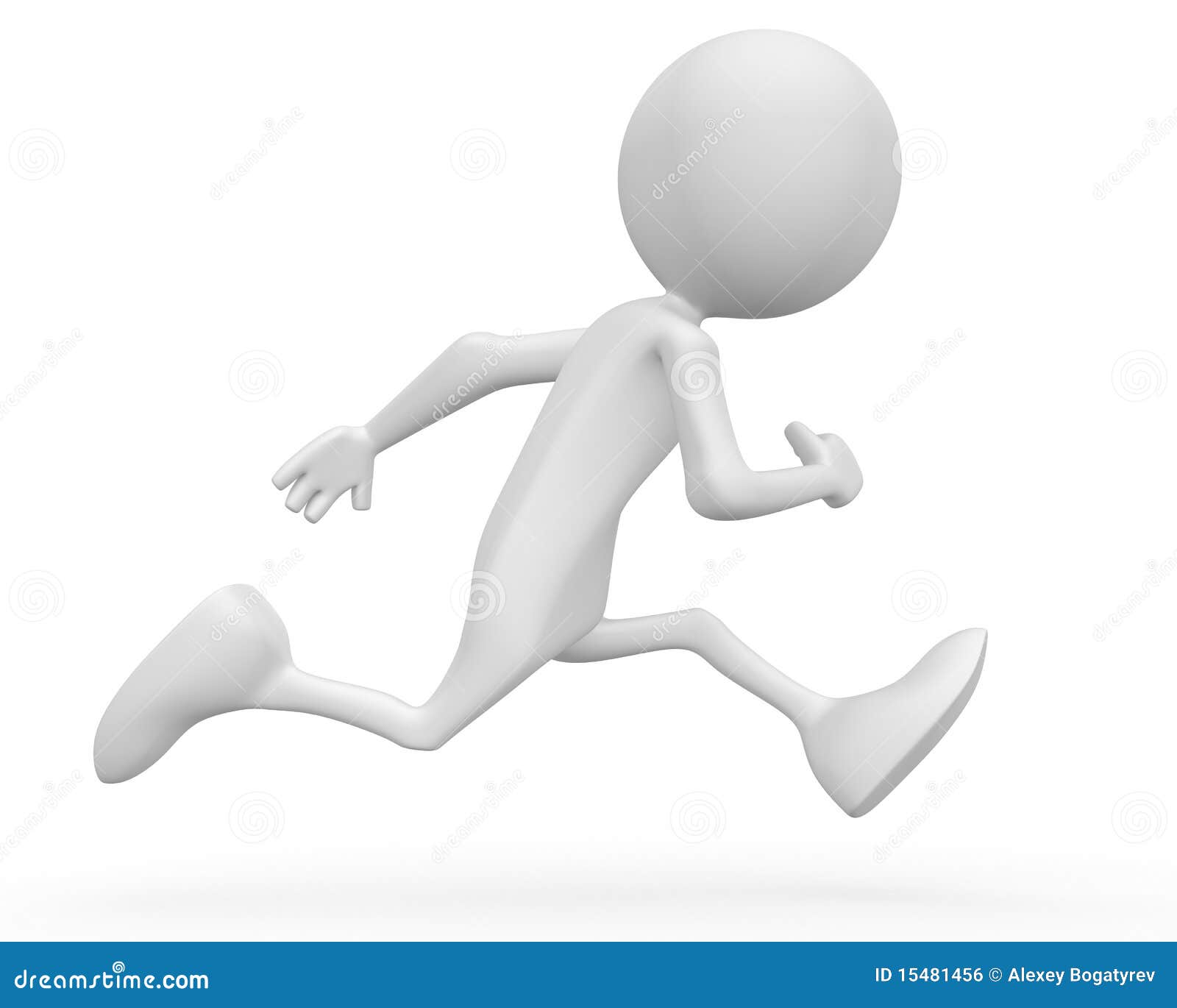 Funcionamento afastado. ilustração stock. Ilustração de movimento ...