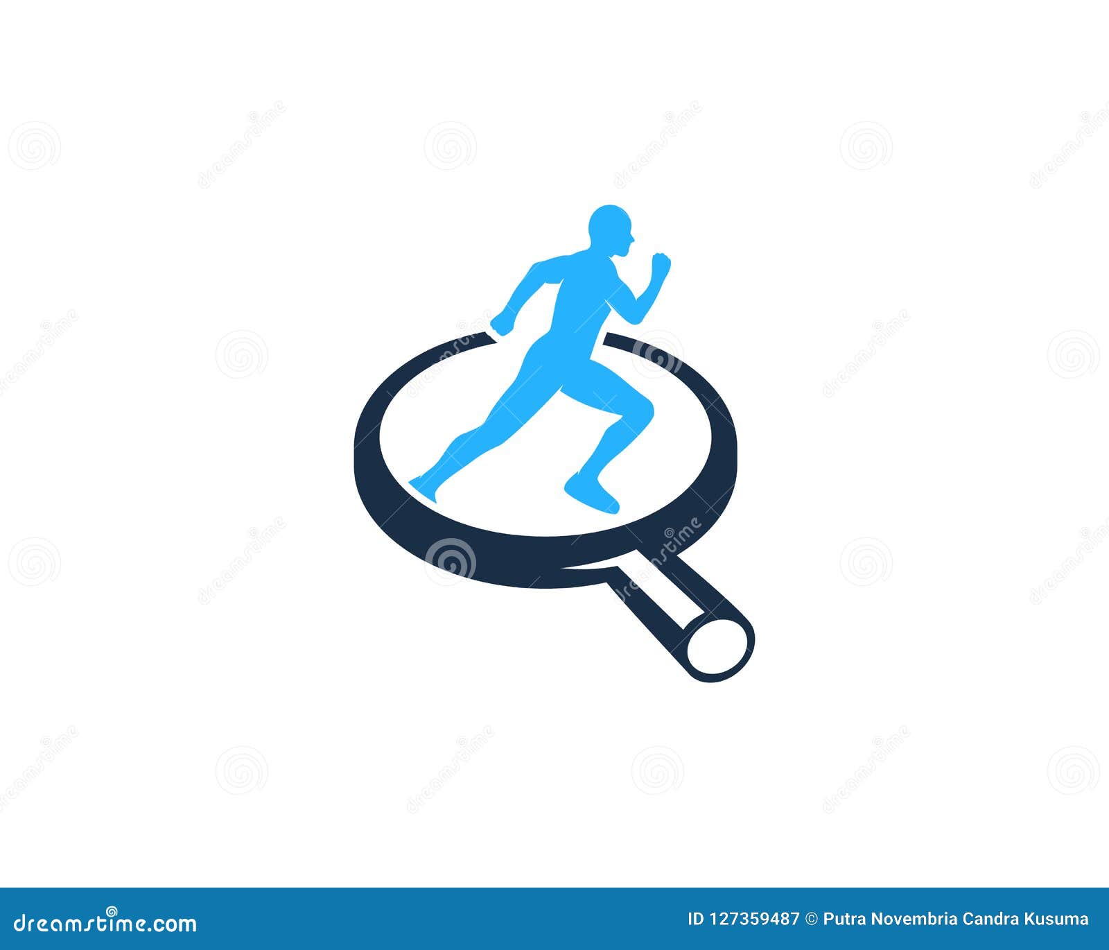 Funcionamiento Logo Icon Design Del Hallazgo Ilustración del Vector ...