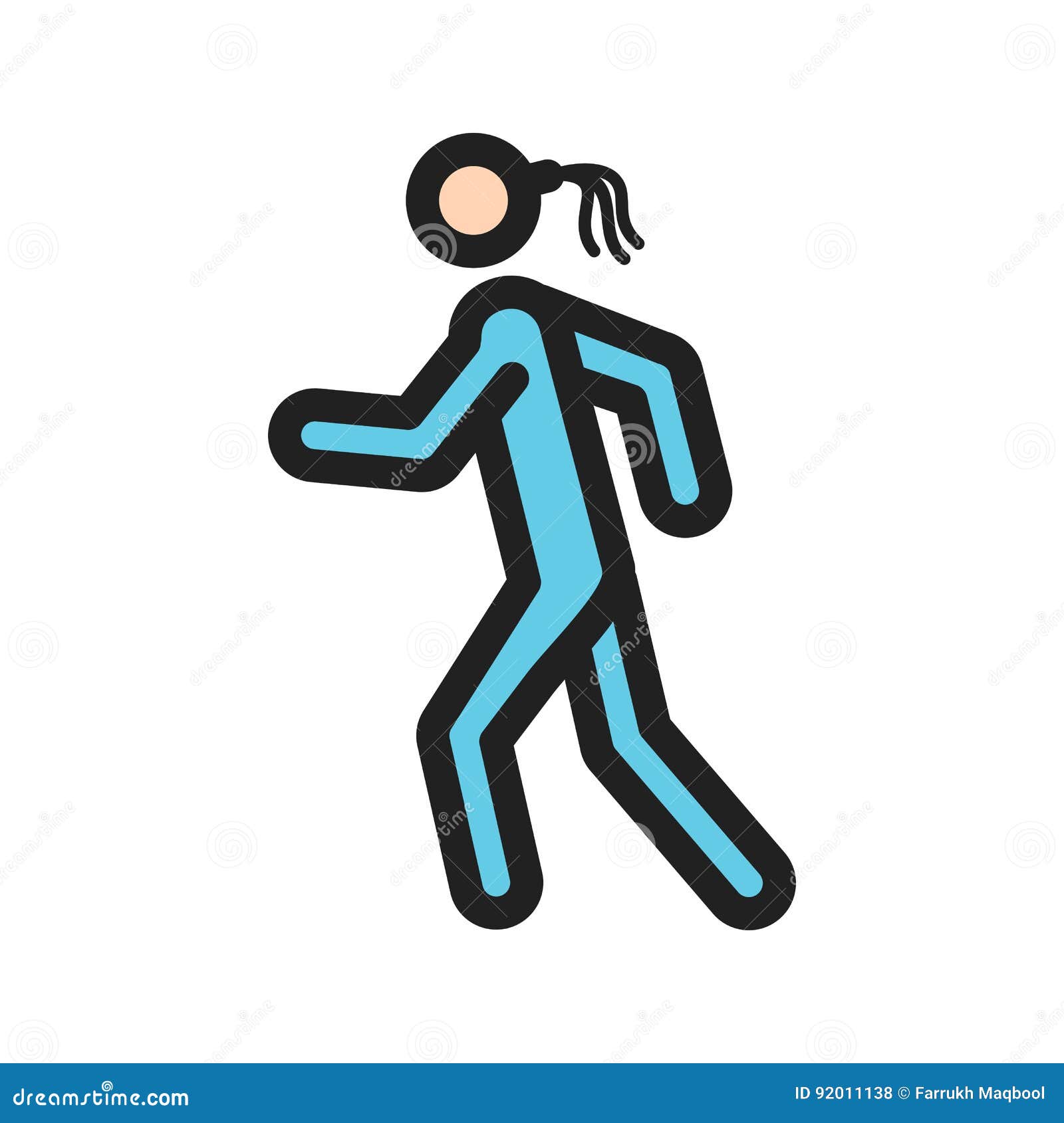 Funcionar ilustração do vetor. Ilustração de funcionar - 92011138